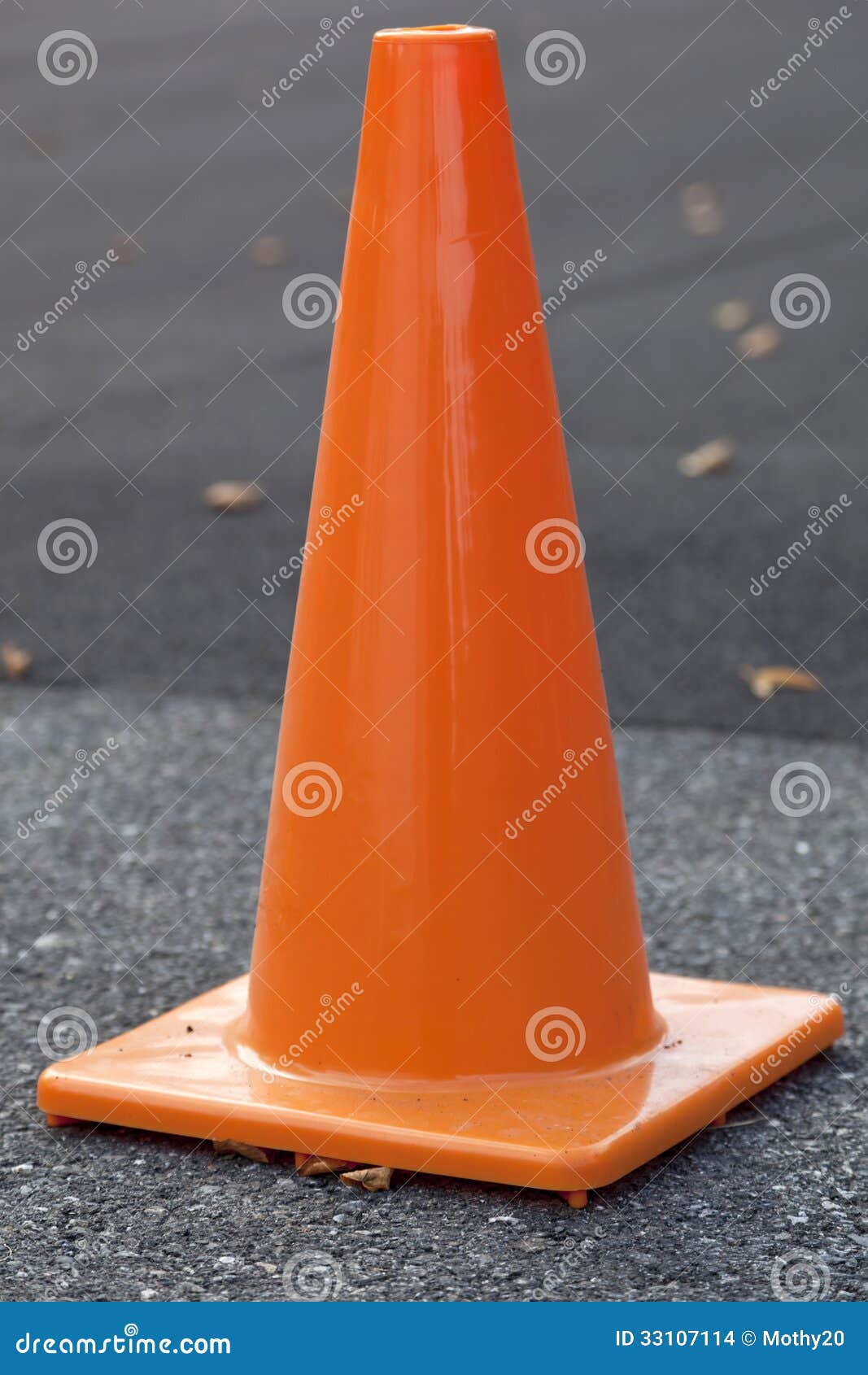 Orange Traffic Cones stock photo. Image of asphalt, enter - 33107114
