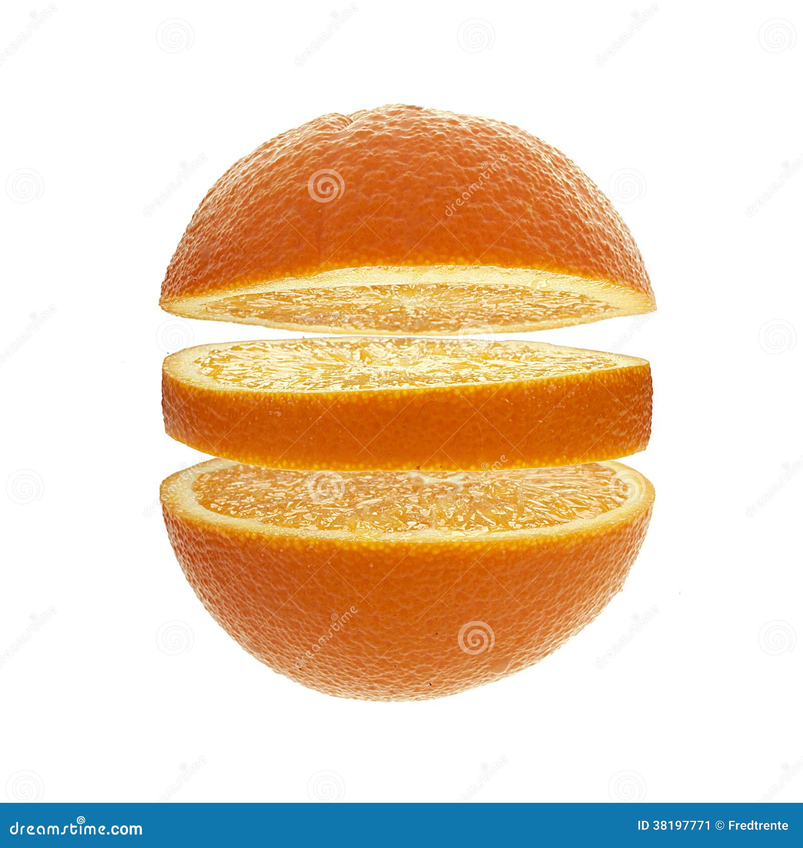 Orange, Tranche, Fruit, Agrumes, En Coupe Image stock - Image du fruits ...