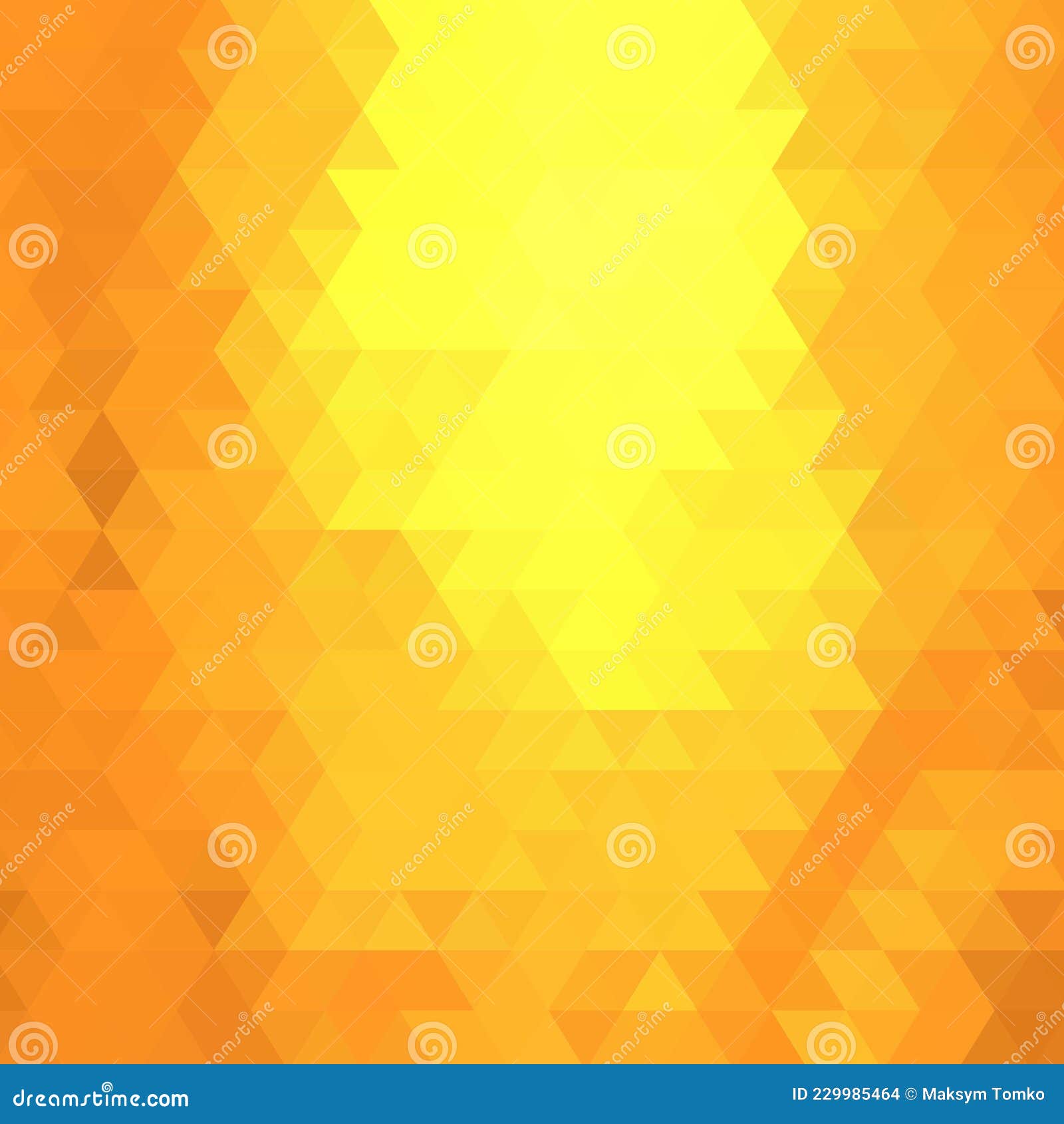 Orange Triangles Background. Modern Abstract Illustration. Eps 10 Stock ...