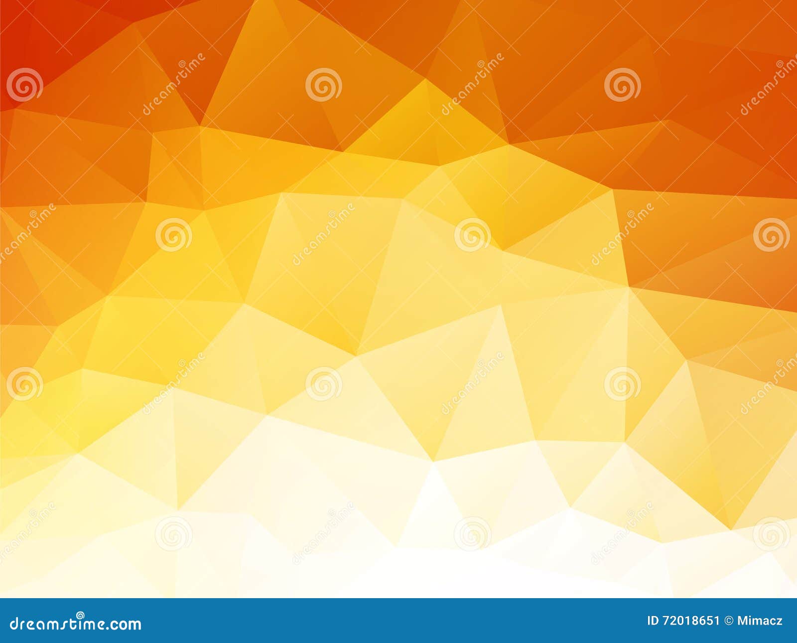 Orange Triangles Background Stock Illustration - Illustration of ...