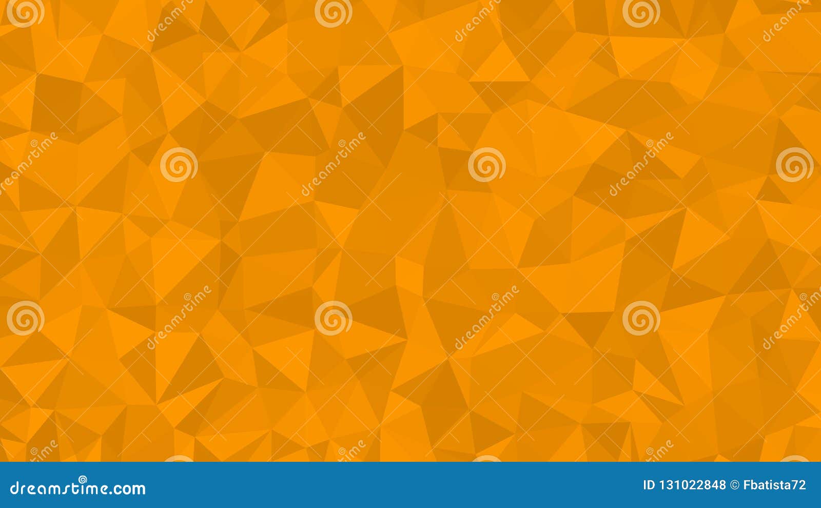 Orange Triangular Low Poly, Mosaic Pattern Background, Vector ...