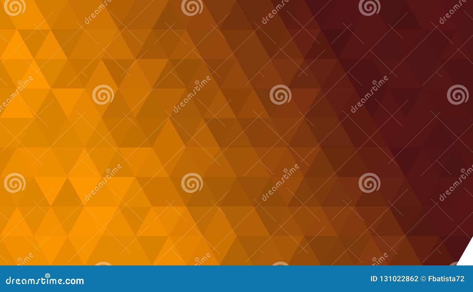 Orange Triangular Low Poly, Mosaic Pattern Background, Vector ...