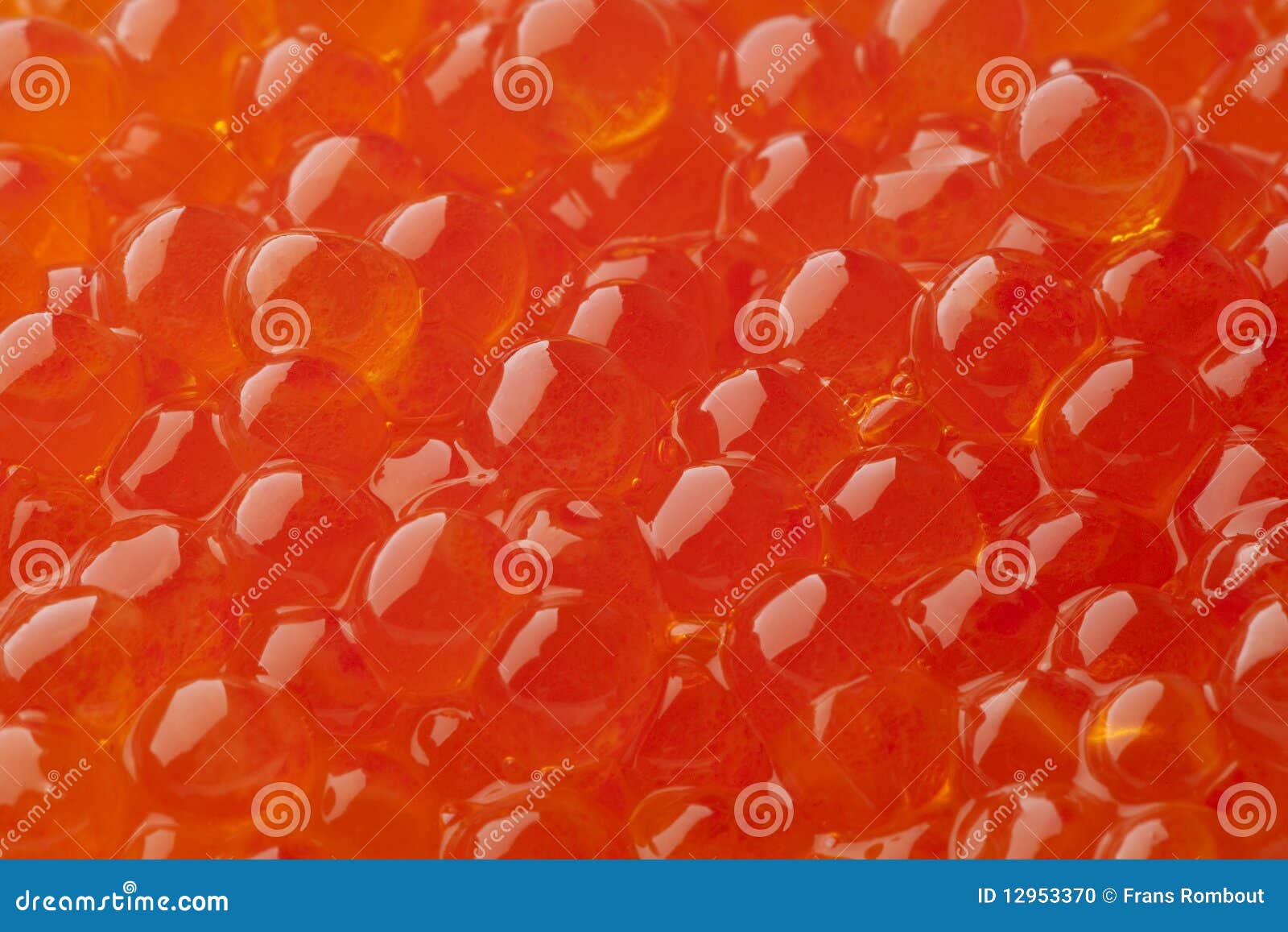 Orange Trout Caviar Full Frame Stock Photo - Image of eggs, frame: 12953370