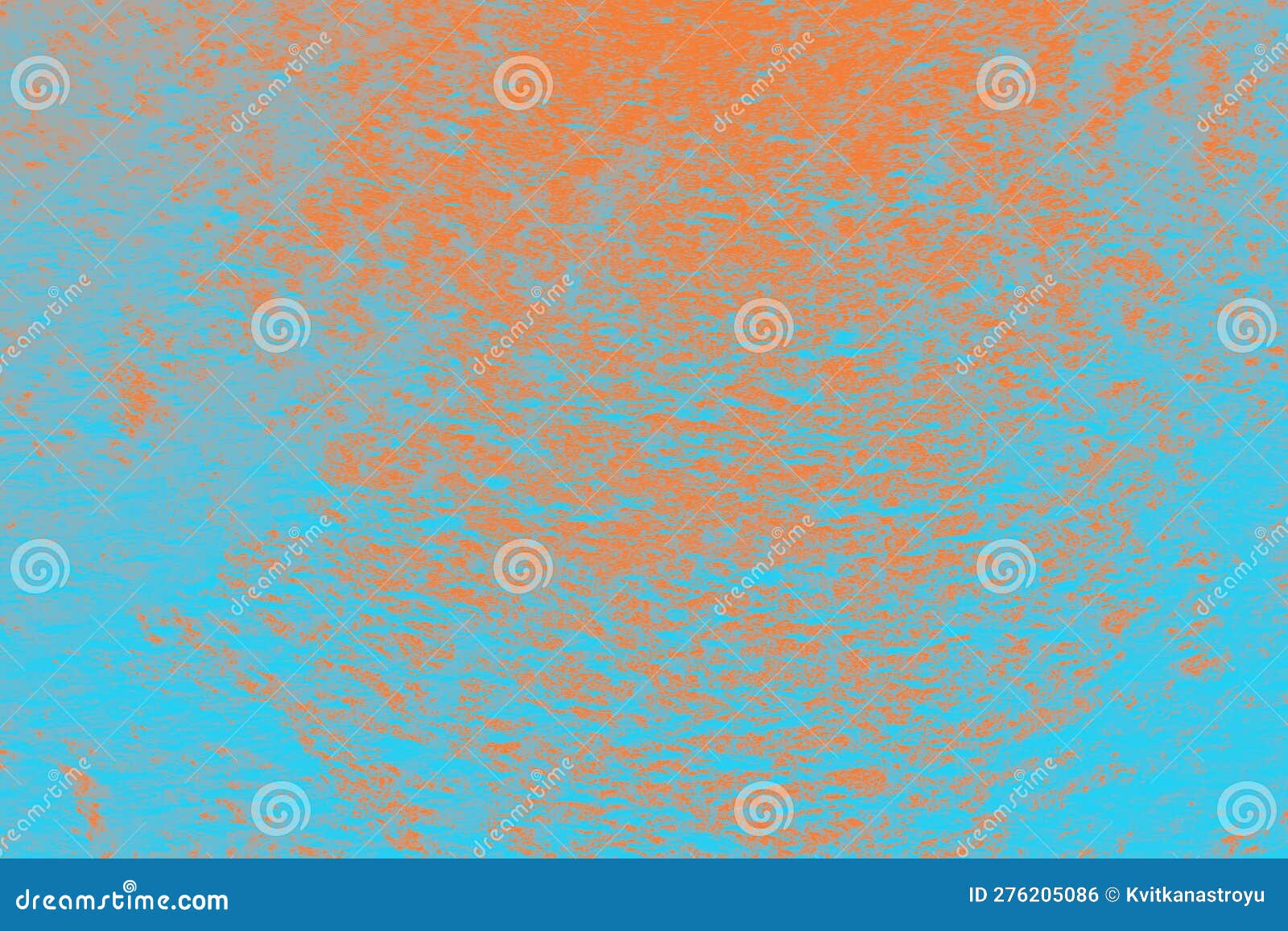 Orange and Turquoise Abstract Mottled Heterogeneous Background Stock ...