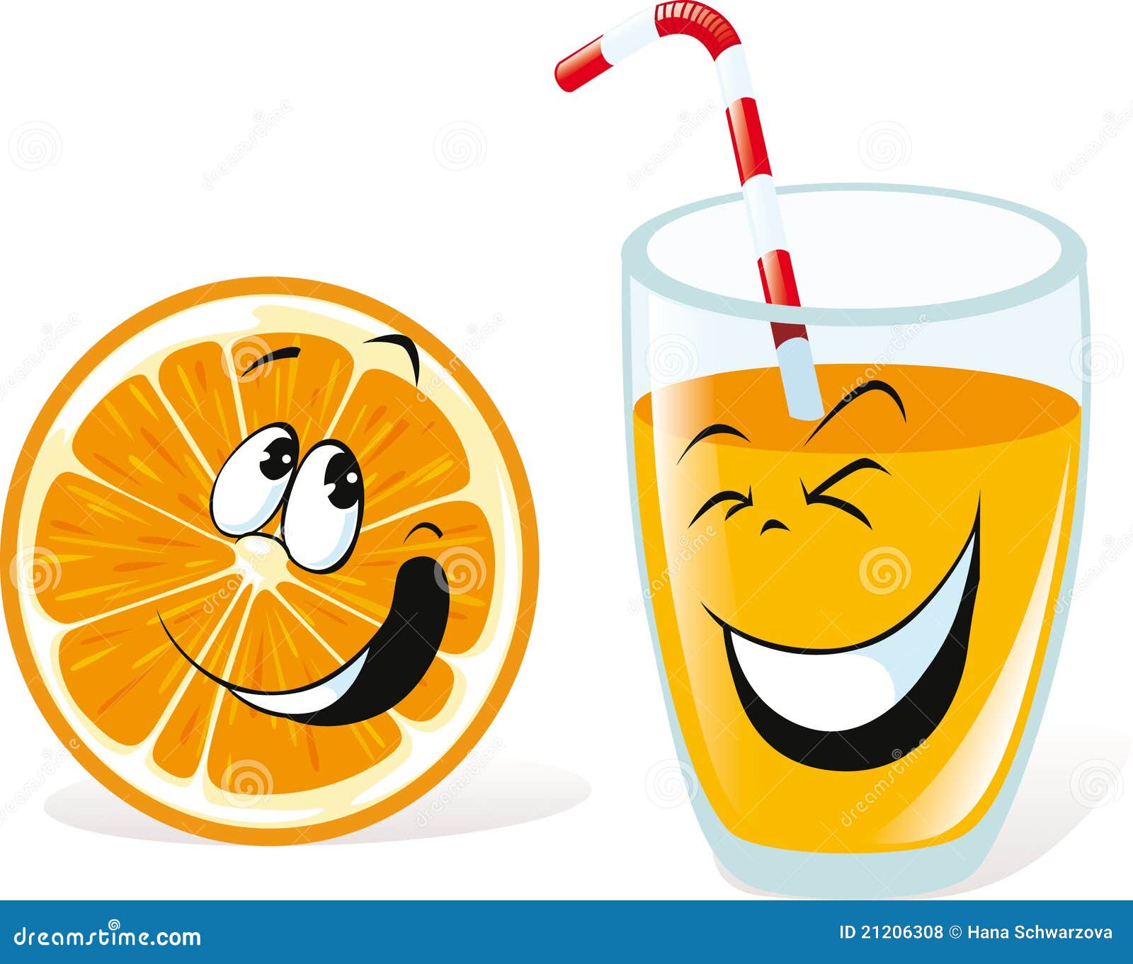 Orange und Saft vektor abbildung. Illustration von auslegung - 21206308