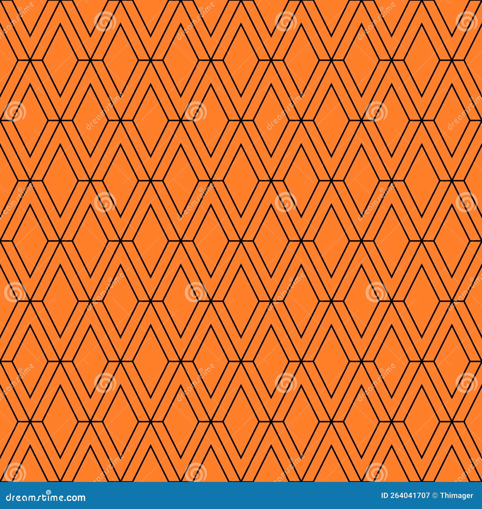 Orange V Alphabet Letter Repeating Pattern on Orange Background Stock ...