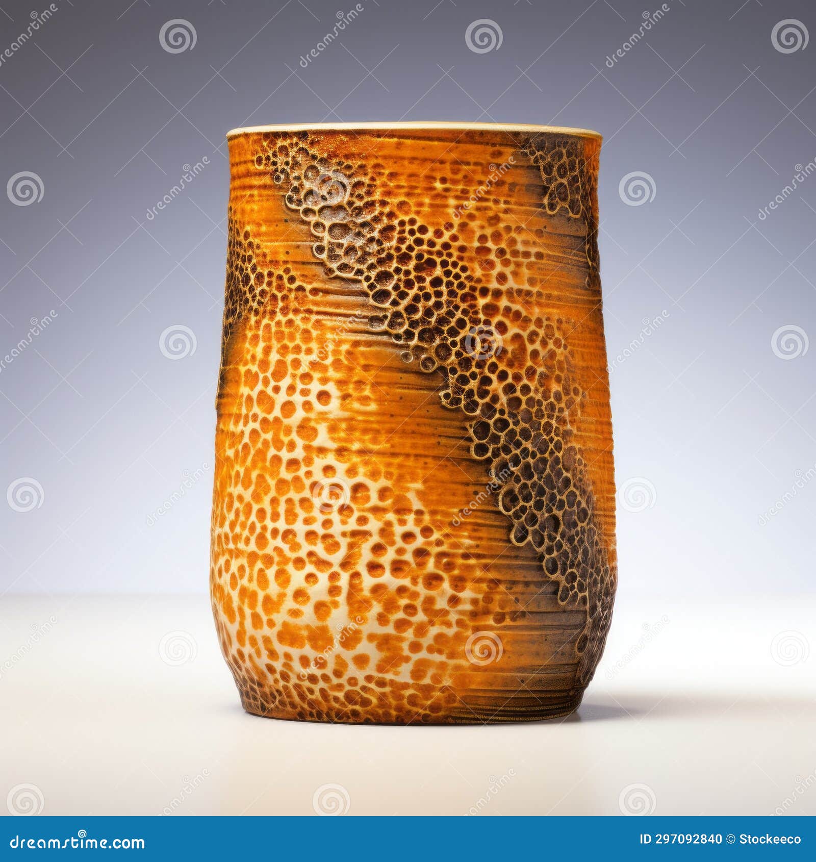 Luminous Pointillism Wooden Vase with Meyer Optik Trioplan 100mm F28 ...