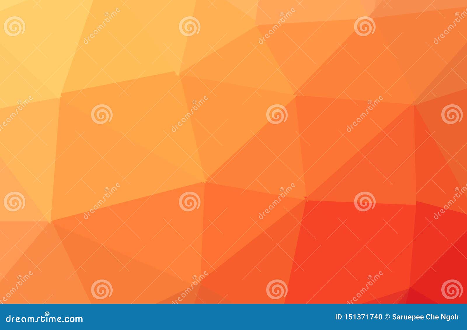 Orange Vector Abstract Textured Polygonal Background. Blurry Triangle ...
