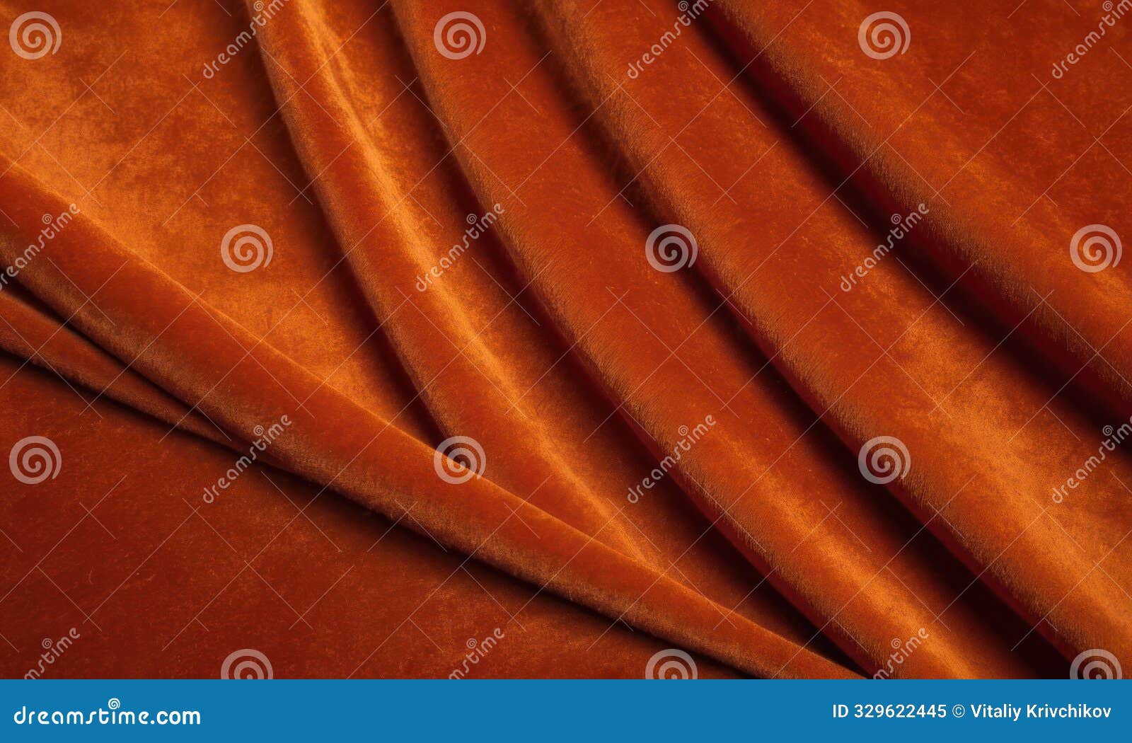 Orange Velvet Texture Background or Backdrop of Soft and Smooth Textile ...