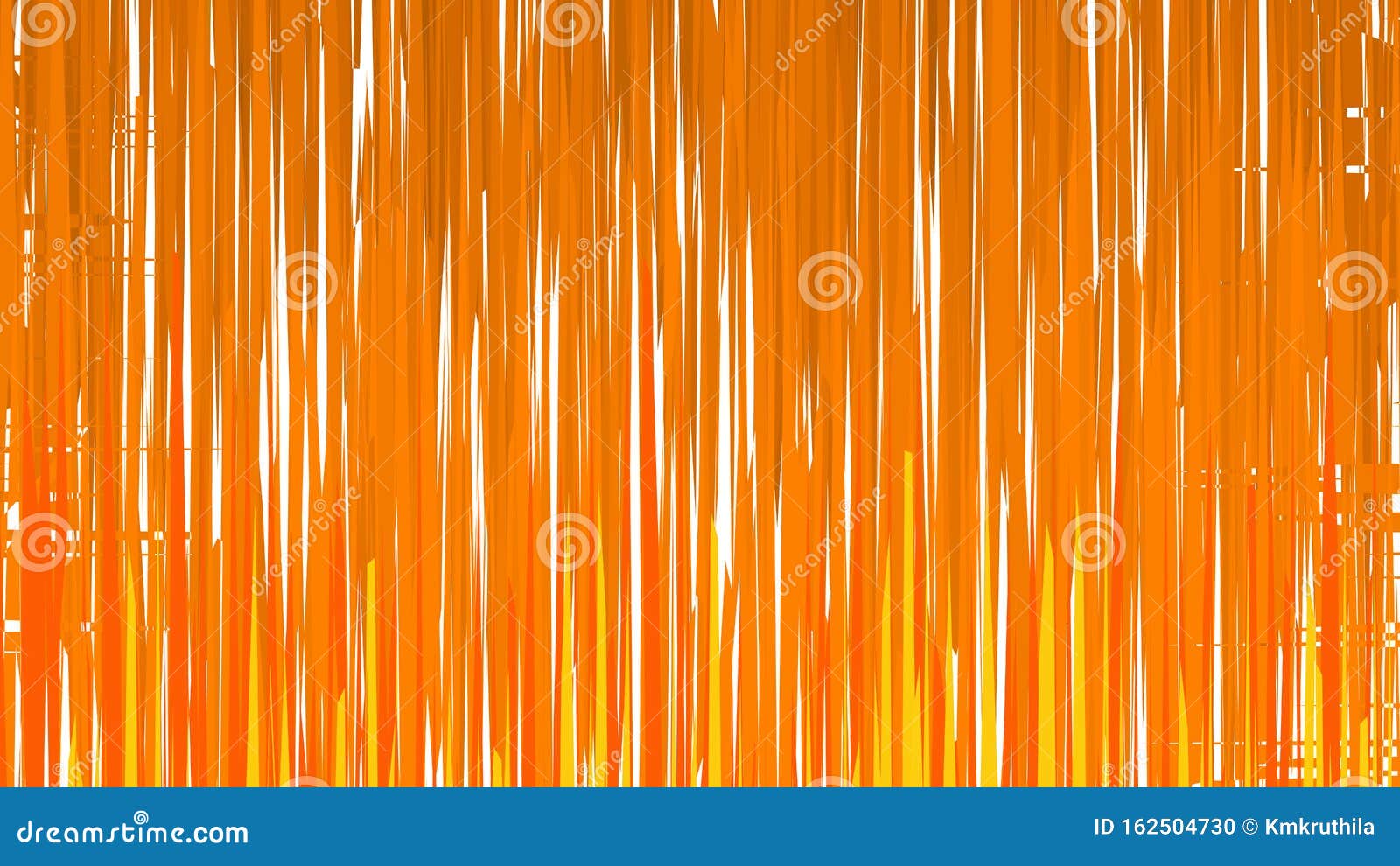 Orange Vertical Lines and Stripes Background Vector Art Stock Vector ...
