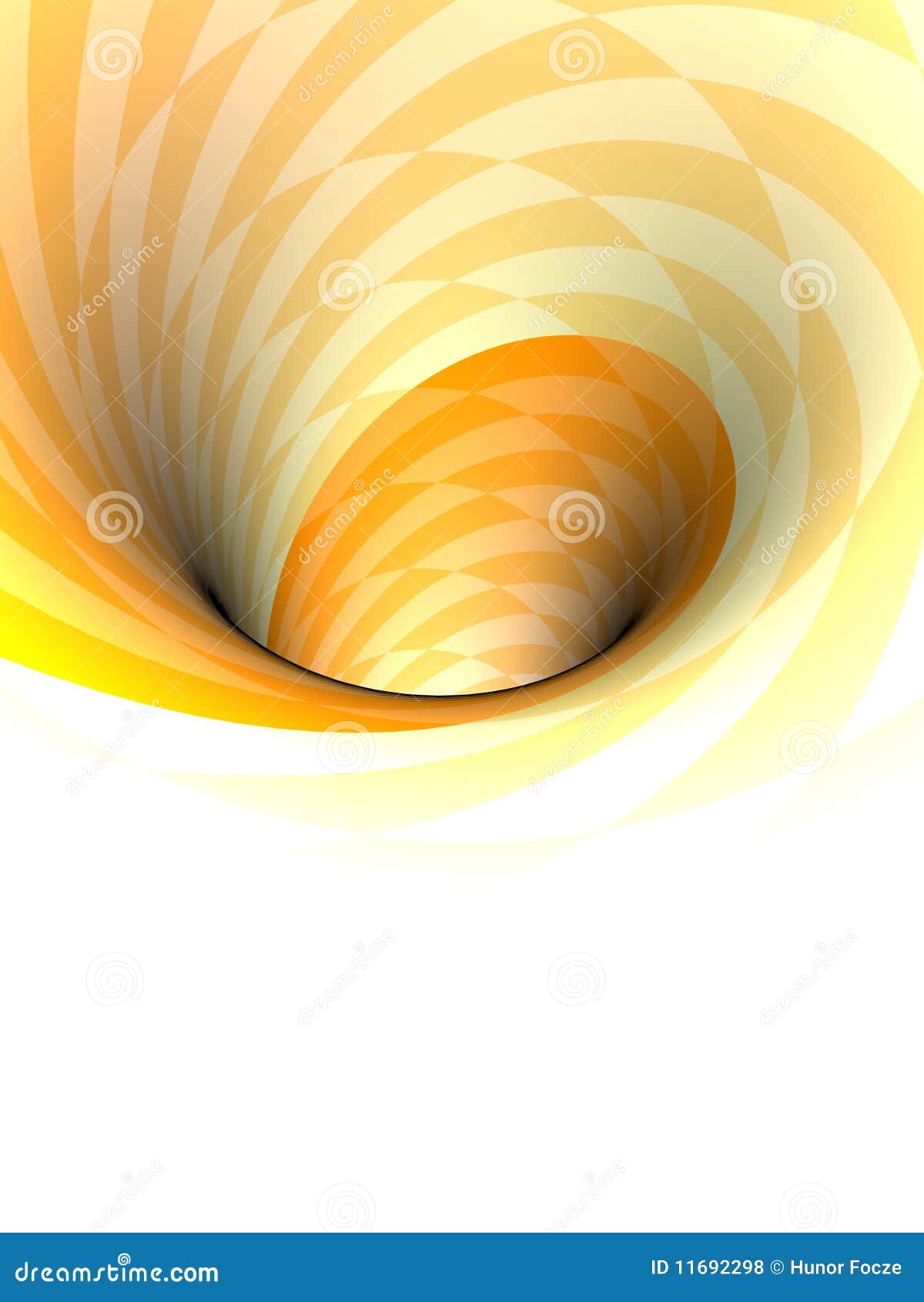 Orange Vortex Background with Place for Text Stock Illustration ...