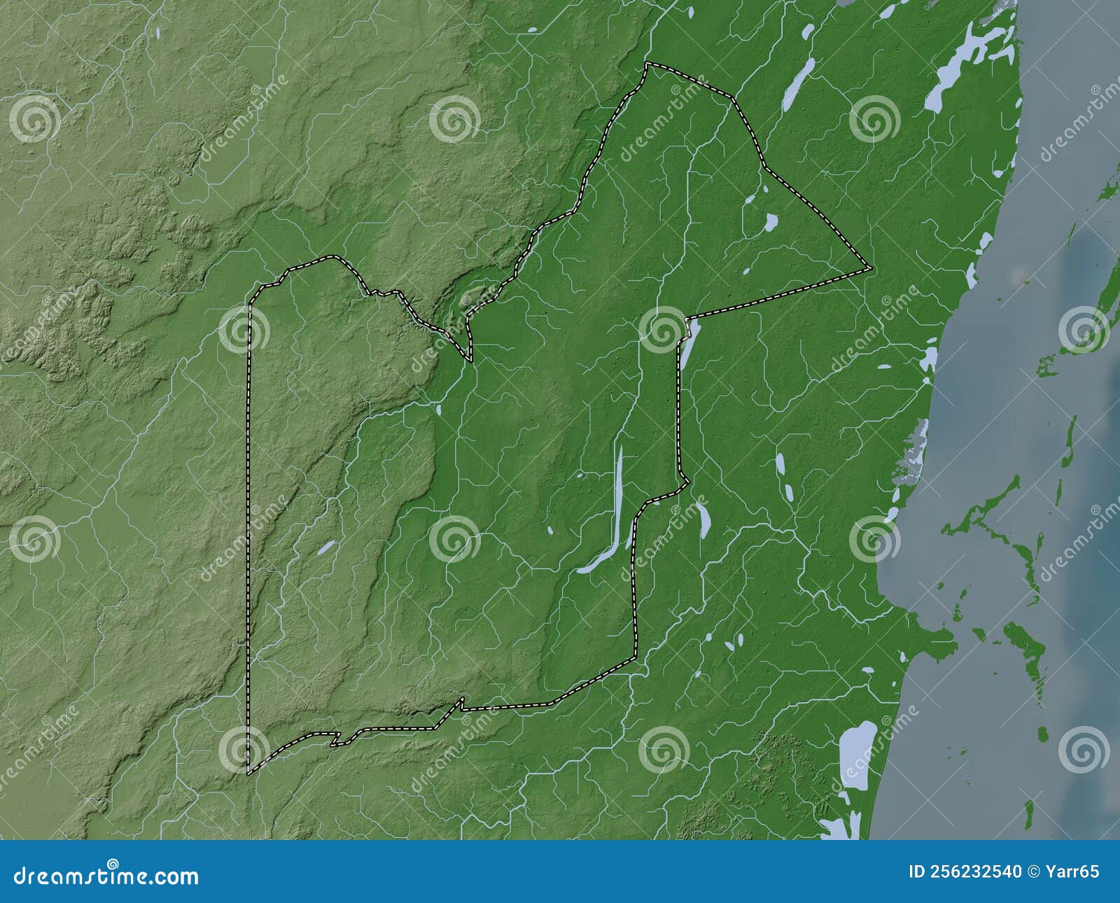 Orange Walk, Belize. Wiki. No Legend Stock Illustration - Illustration ...