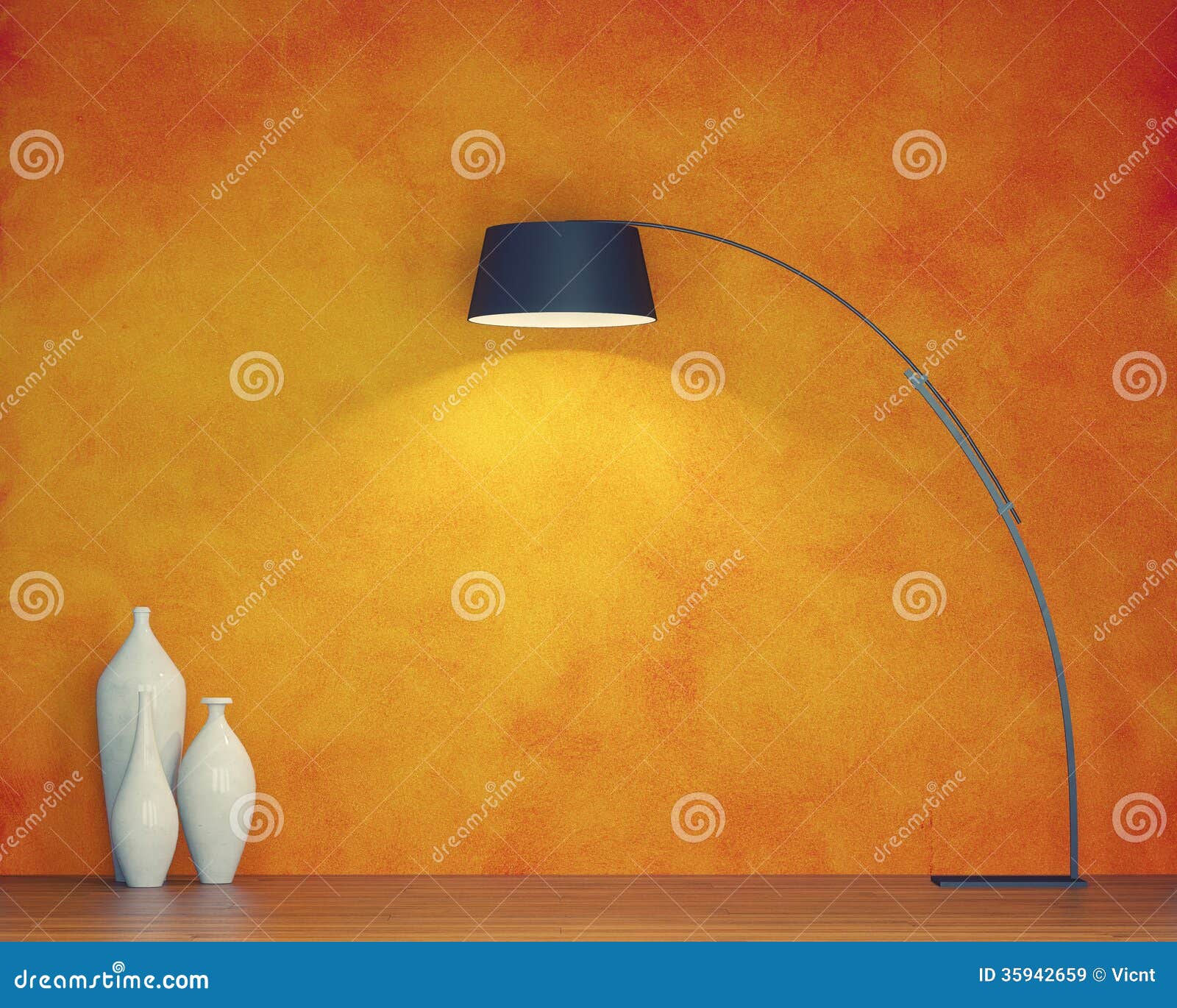 Orange wall stock illustration. Illustration of house - 35942659