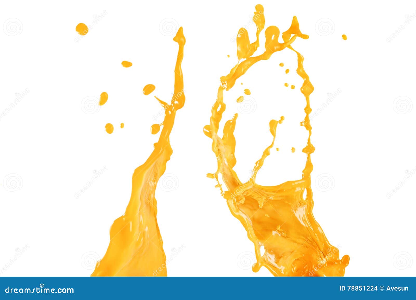 Orange Water or Juice Wave Abstract Background Stock Photo - Image of ...