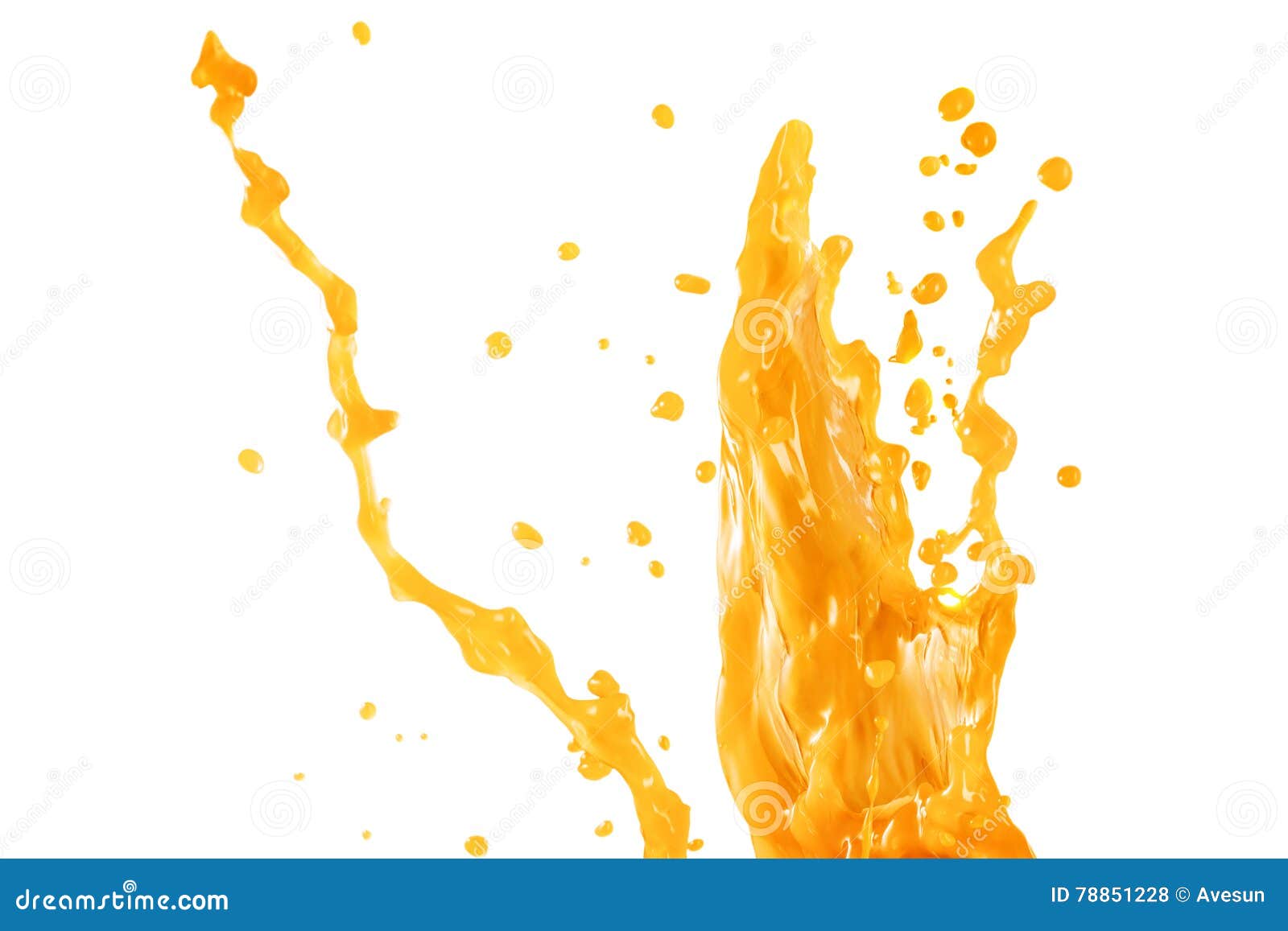 Orange Water or Juice Wave Abstract Background Stock Photo - Image of ...