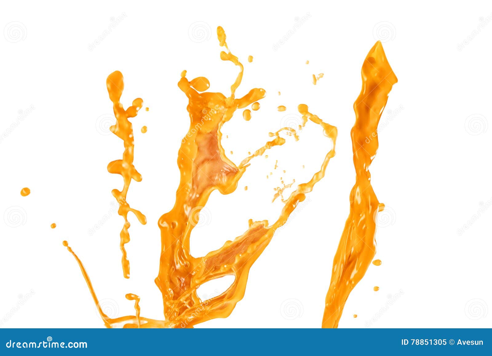 Orange Water or Juice Wave Abstract Background Stock Image - Image of ...