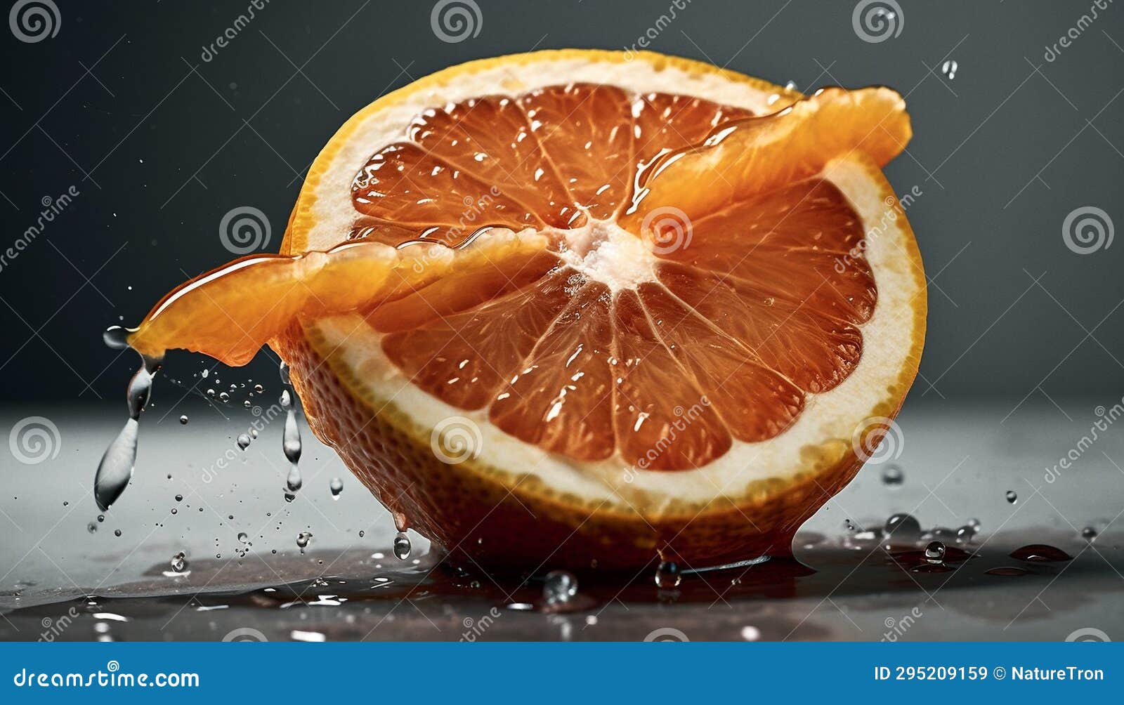 Orange and Water Splash Orange and Water Orange in Water Stock ...