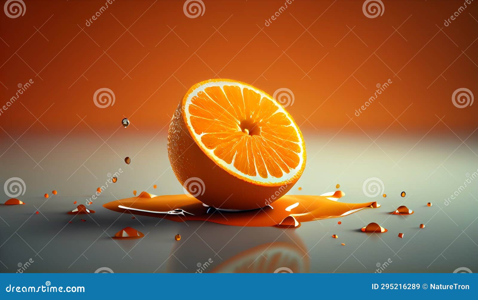 Orange and Water Splash Orange and Water Splash Orange in Water Stock ...
