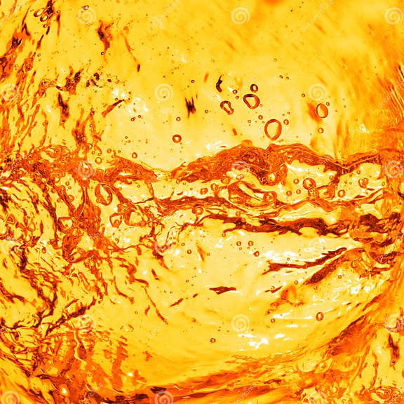 Orange water with splash stock photo. Image of natural - 35504436