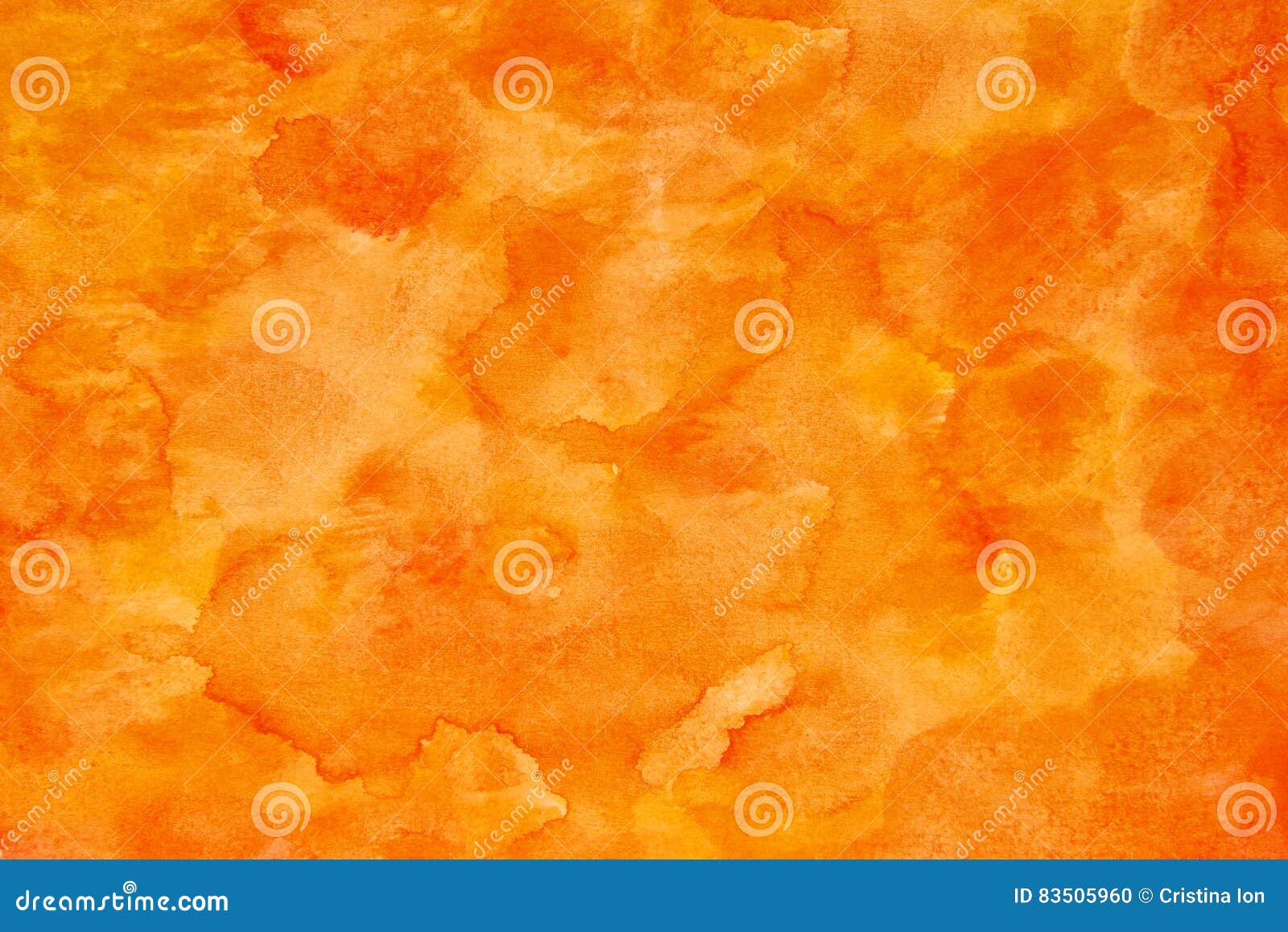 Orange watercolor abstract stock photo. Image of dash - 83505960