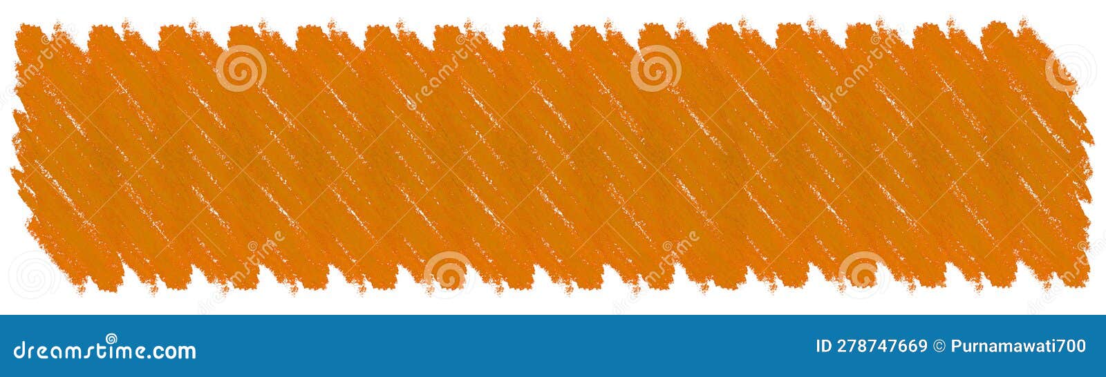 Orange Watercolor Scribble Texture. Abstract Watercolor on White ...