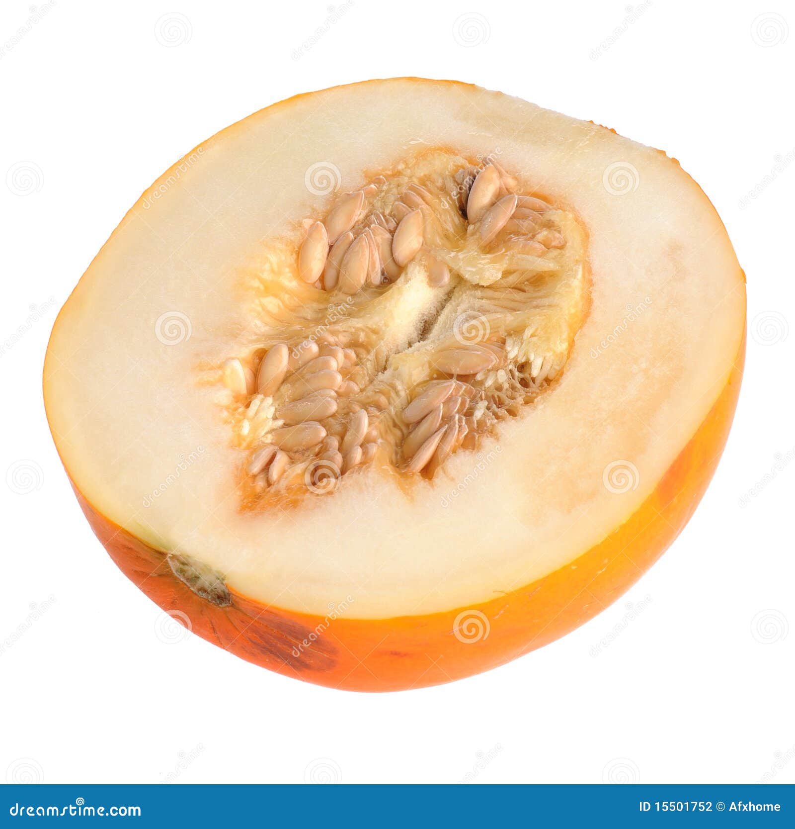 Orange watermelon isolated stock photo. Image of water - 15501752