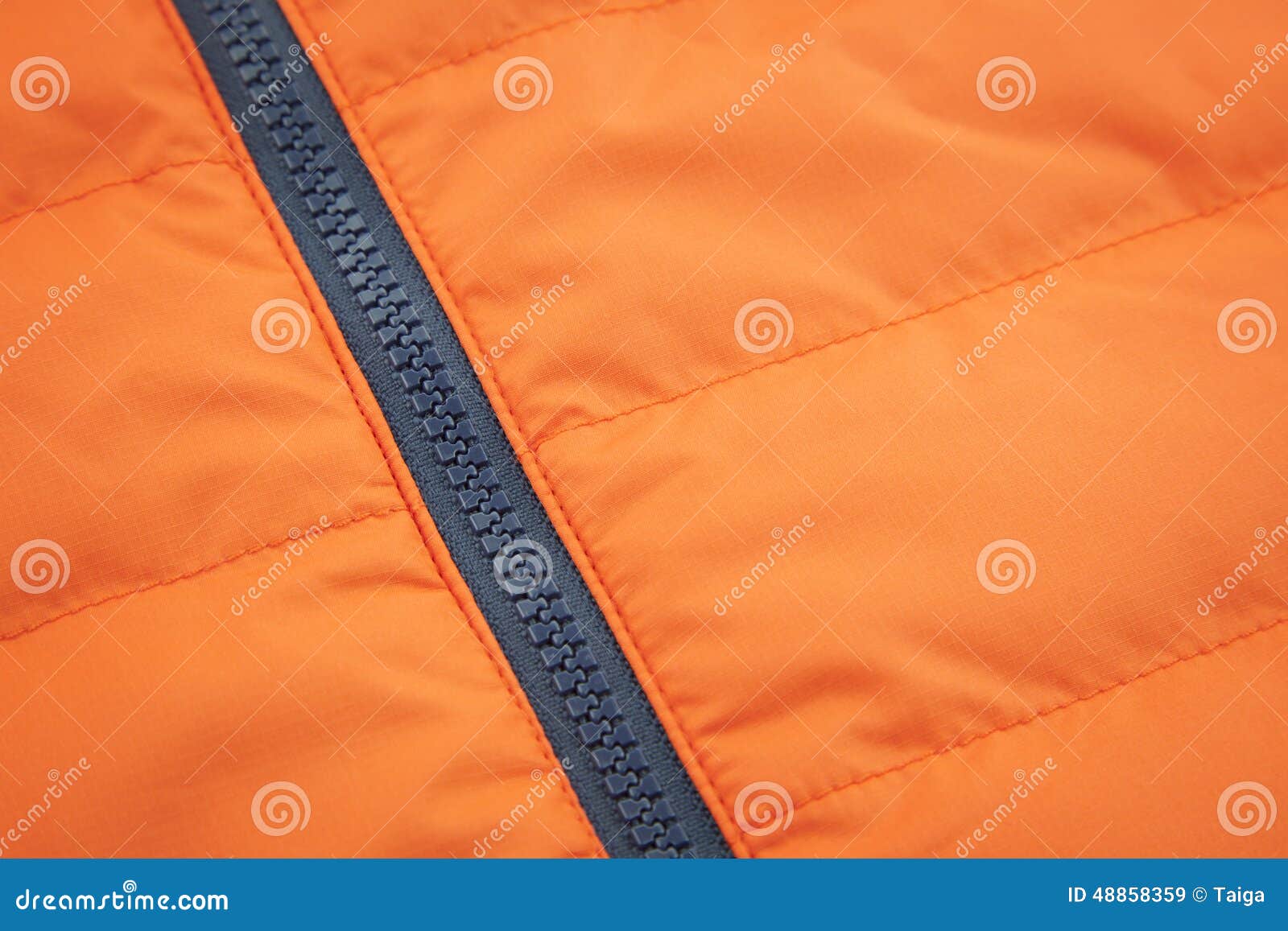 Orange Waterproof Textile with Ziplock Background Stock Image - Image ...
