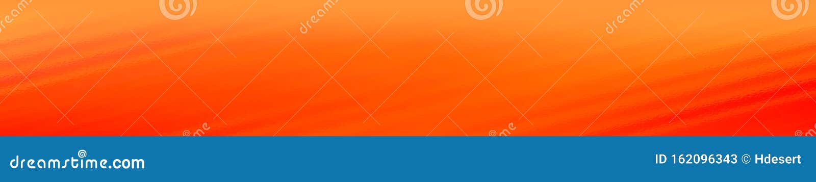 Orange Web Site Header or Footer Background Stock Illustration ...
