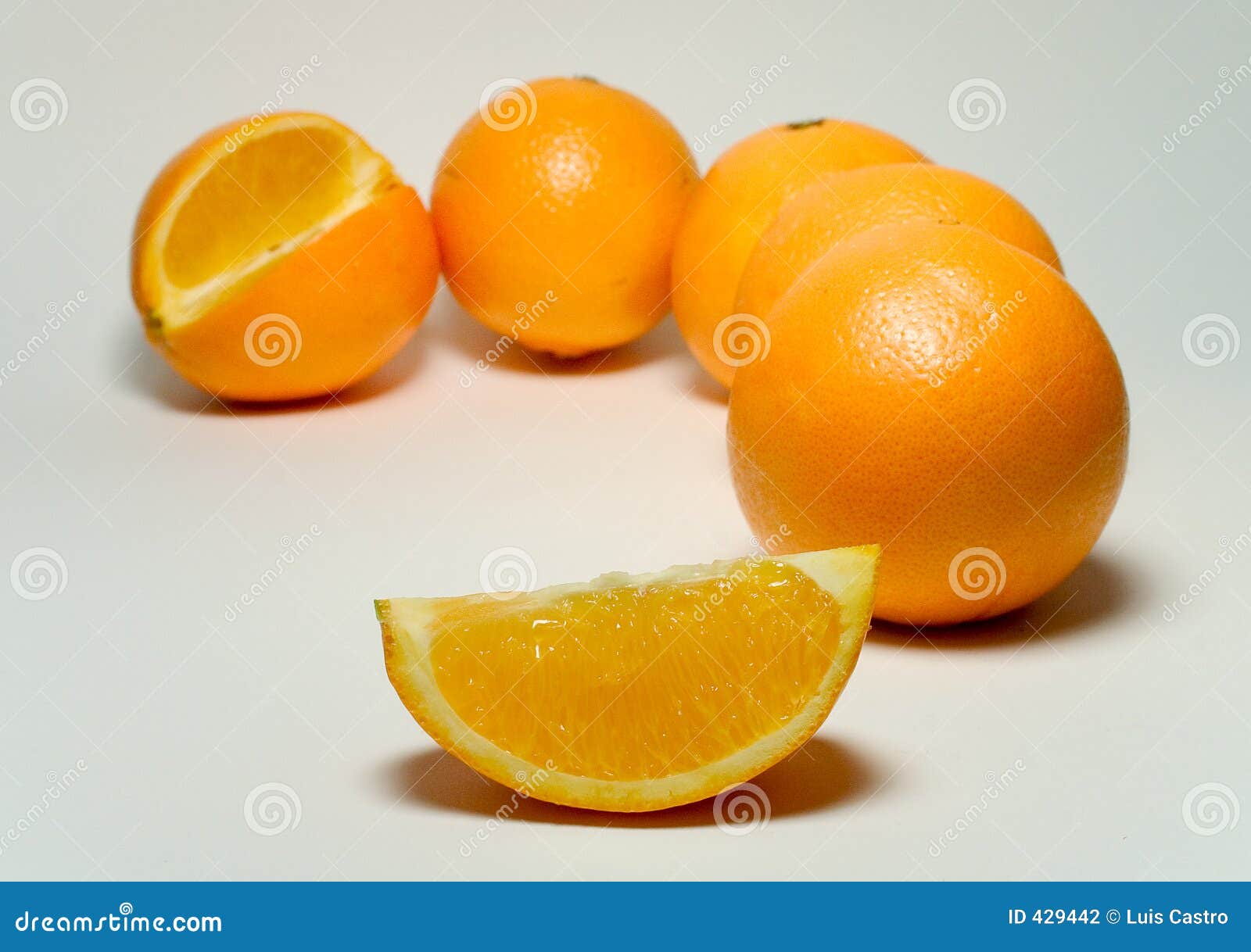 Orange Wedge Stock Photography - Image: 429442