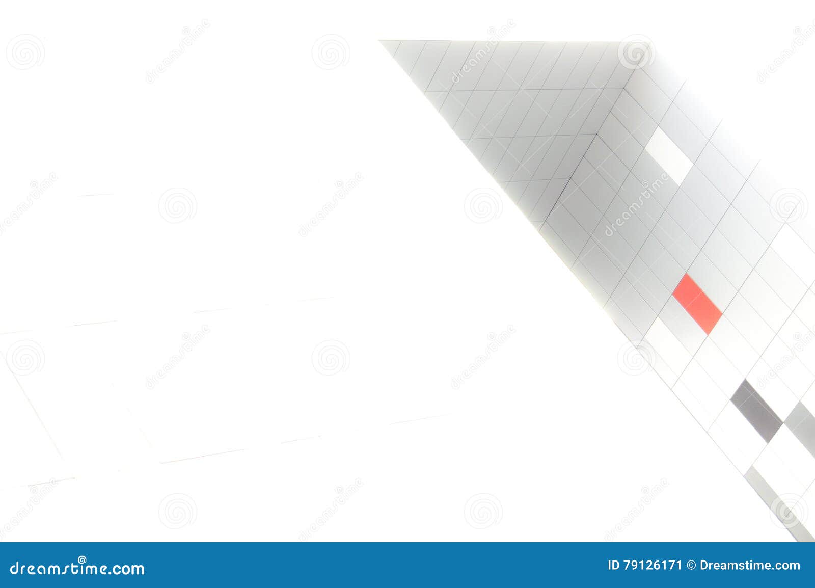 Orange,white and Grey Boxes on White Background Stock Illustration ...