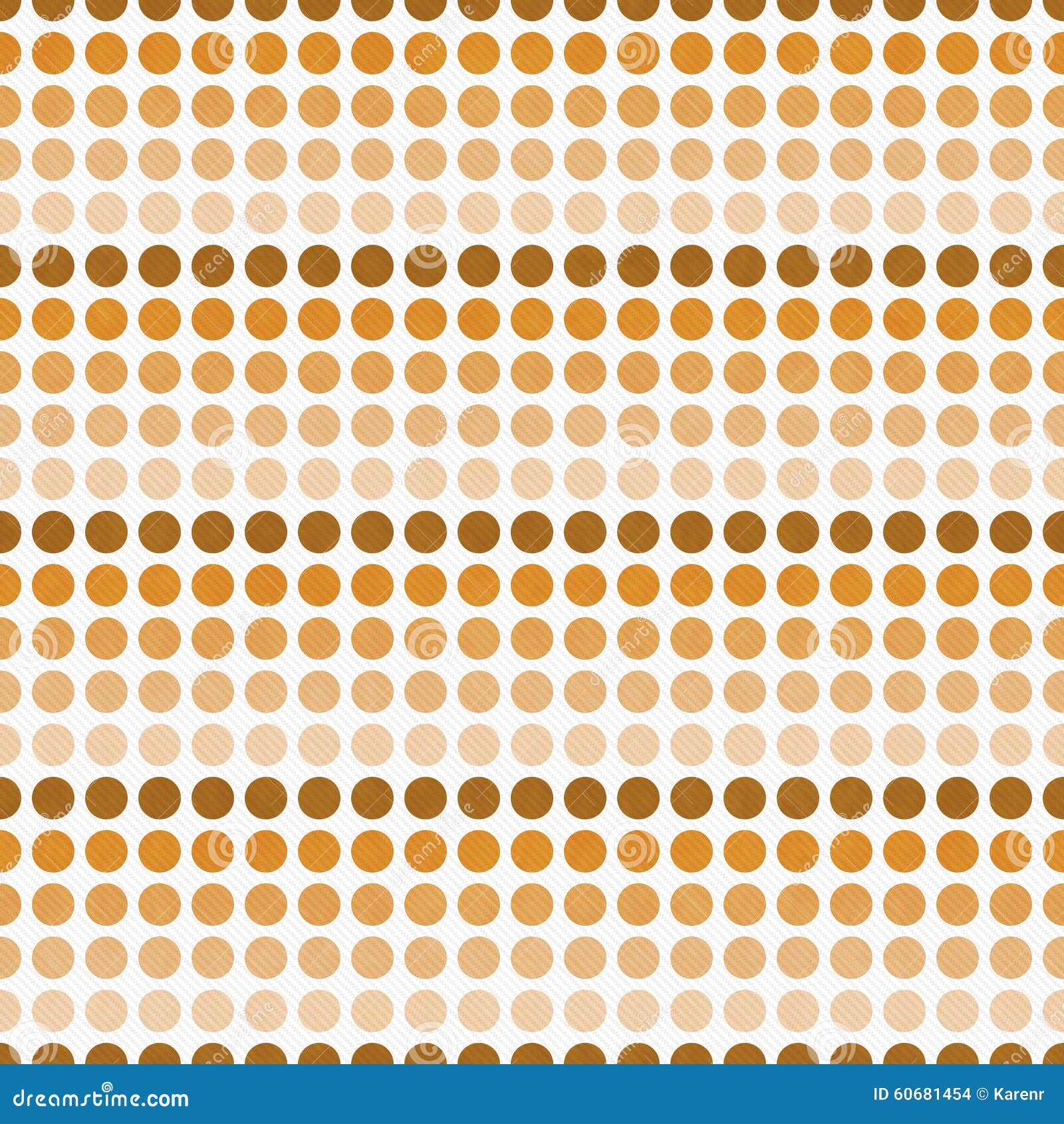 Orange and White Polka Dot Abstract Design Tile Pattern Repeat Stock ...