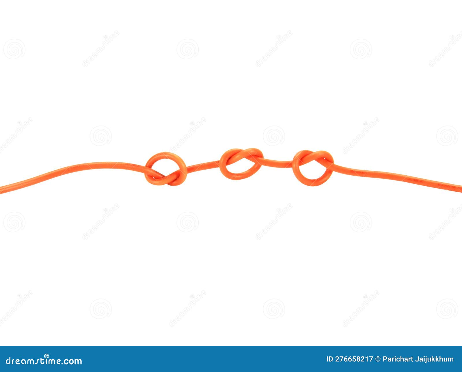 Orange Wire Cable of Usb and Adapter Isolated on White Background ...