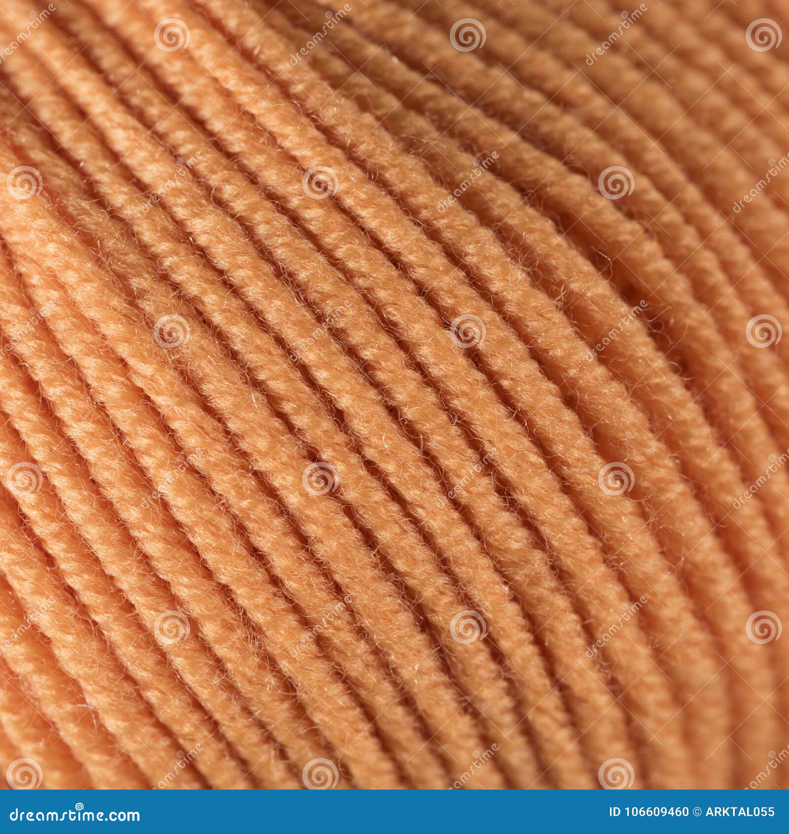 Orange Wool Thread Ball Macro Closeup Stock Photo - Image of grey ...