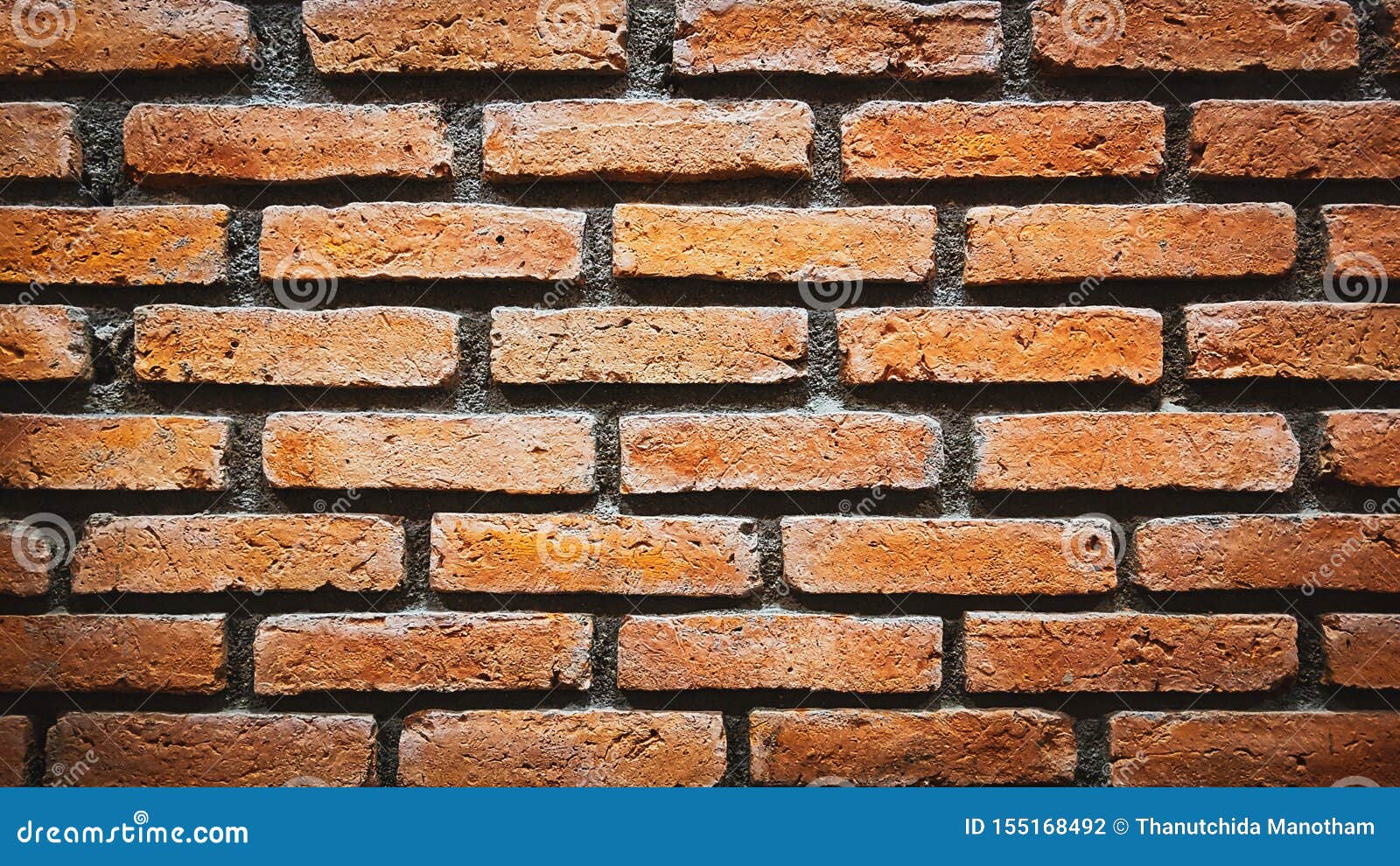 Red Worm Brick Wall Texture Grunge With Vignetted Corners Background ...