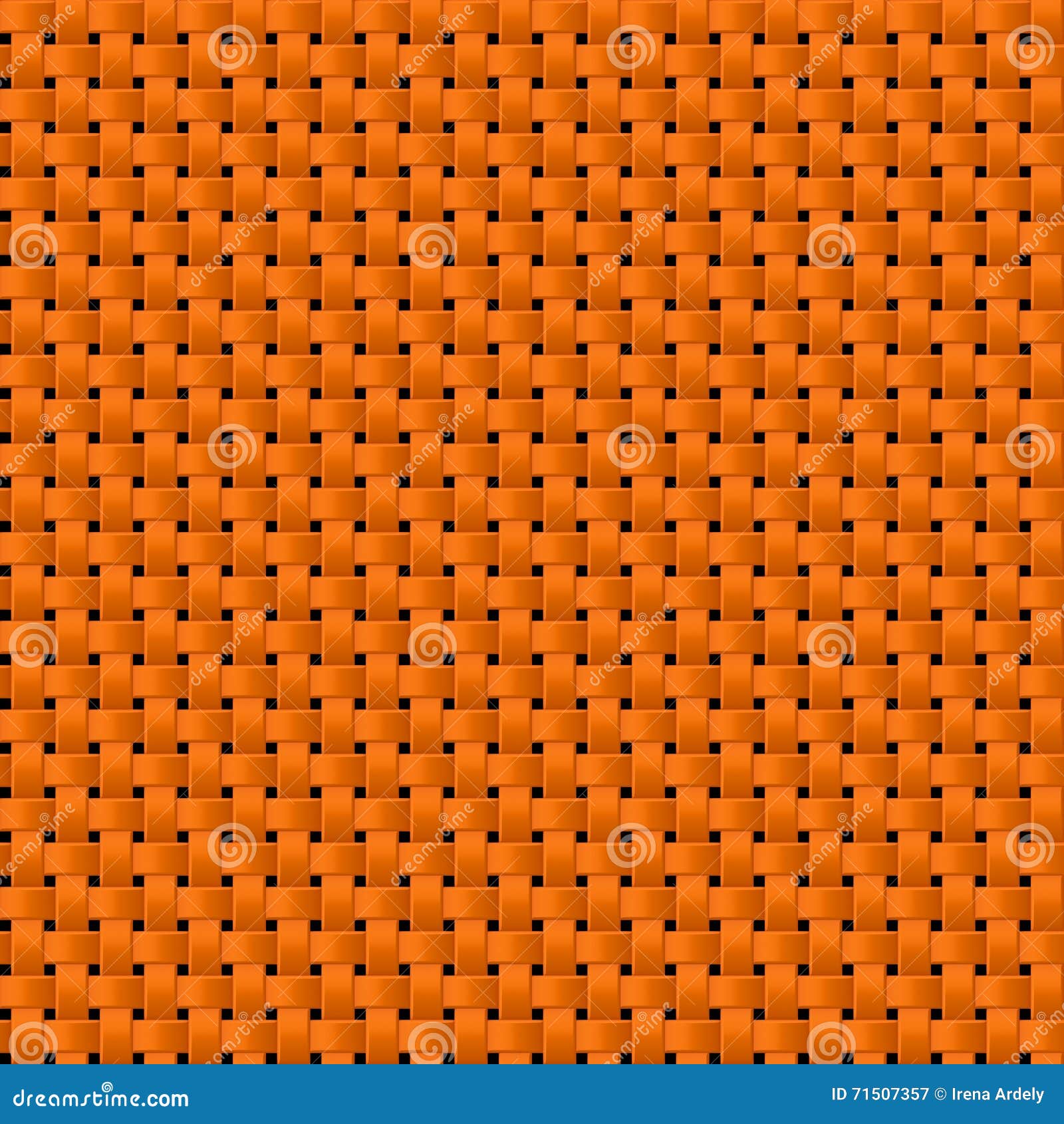 Orange Woven Cloth Fabric Seamless Pattern Texture Background Stock ...
