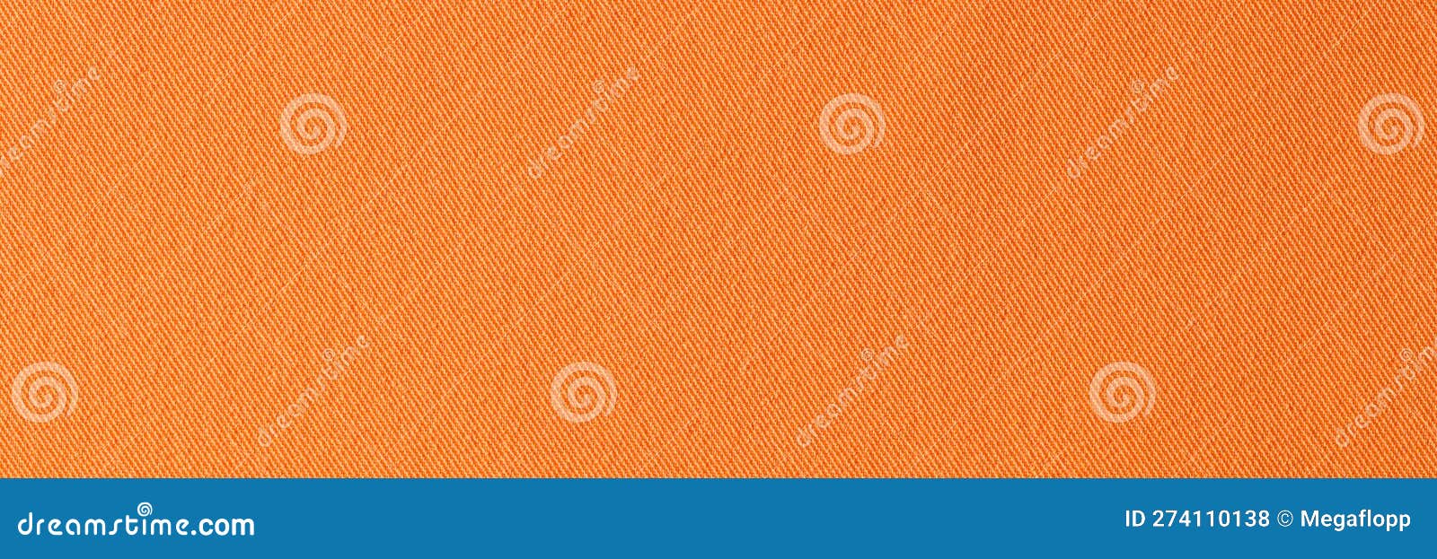 Orange Woven Cotton Smooth Fabric Texture Background Stock Photo ...