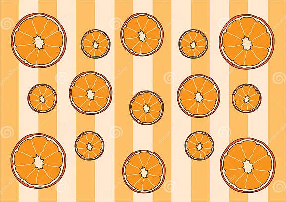 Orange Wrapping Paper and Wale Design Pattern Background Stock ...