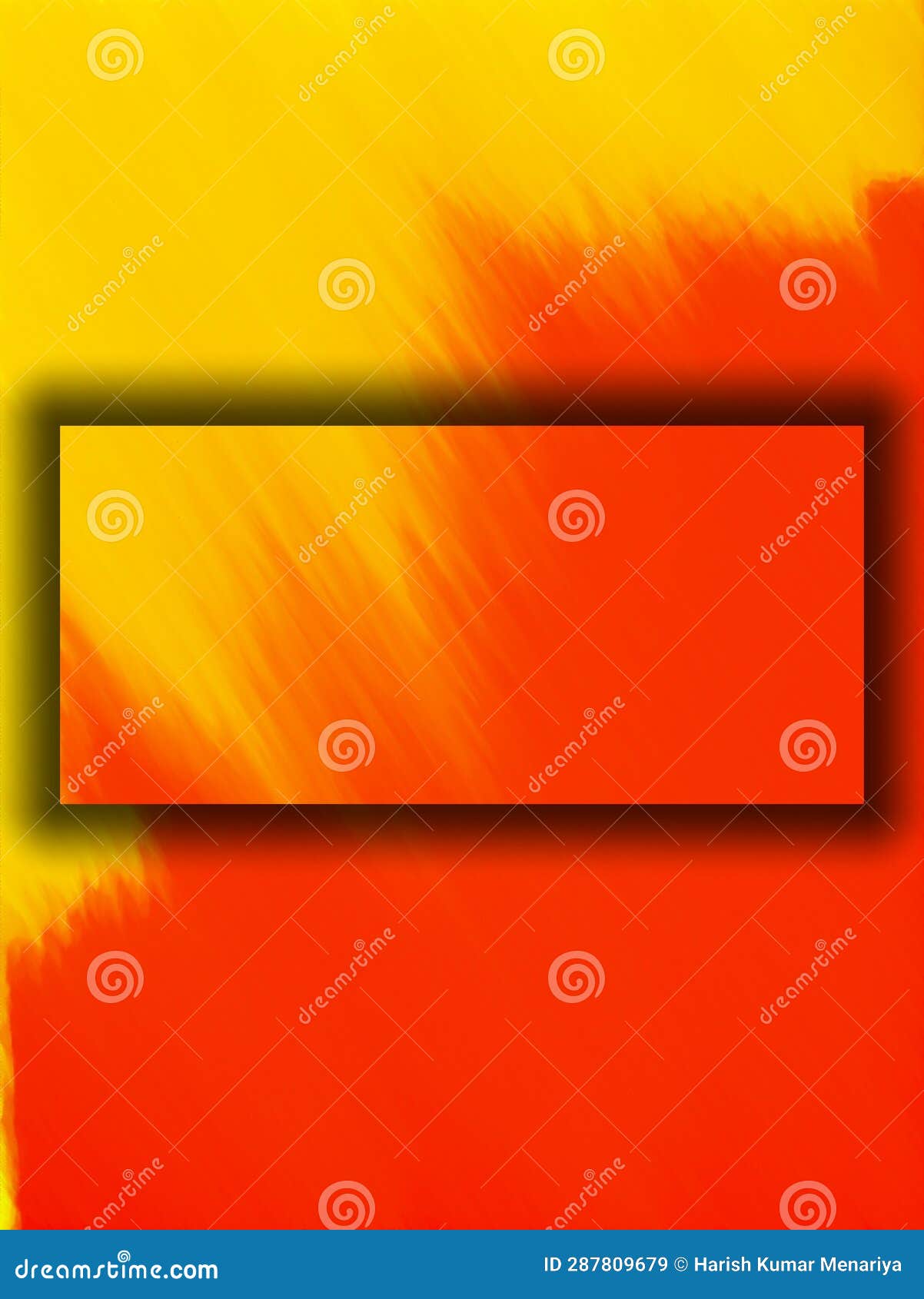Orange and Yellow Abstract Background with Copy Space for Text or Image ...