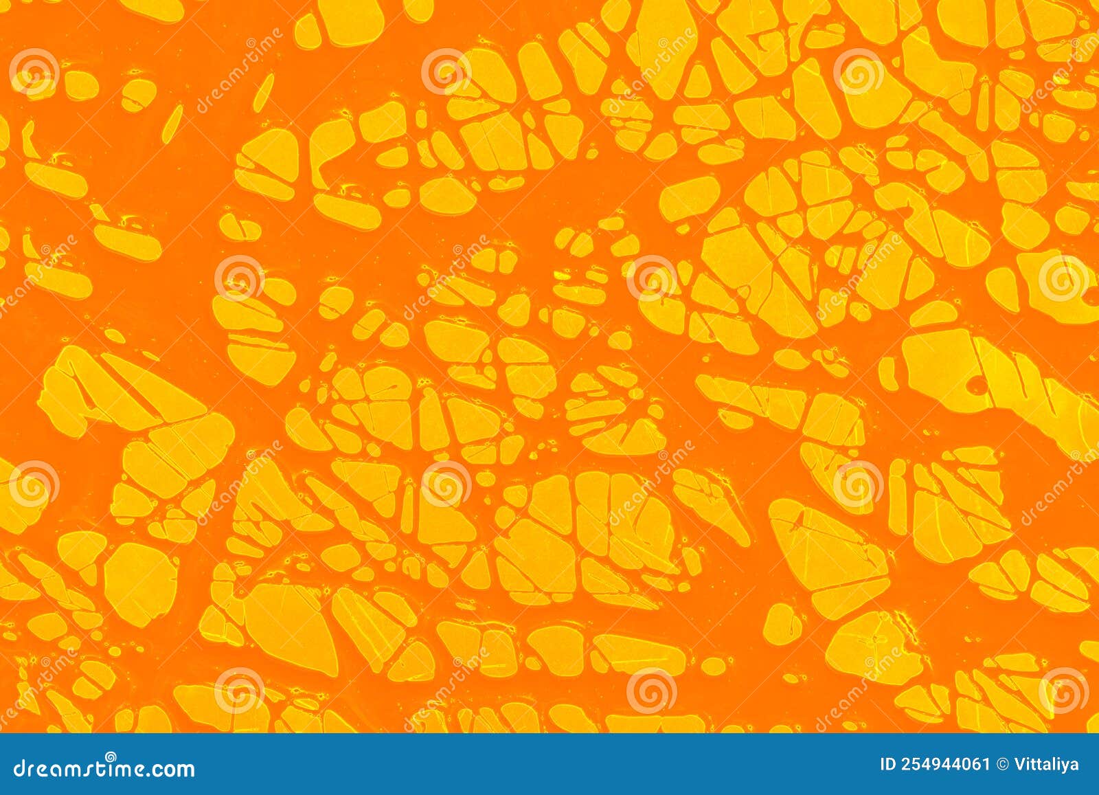 Orange Yellow Abstract Pattern Background Stock Illustration ...