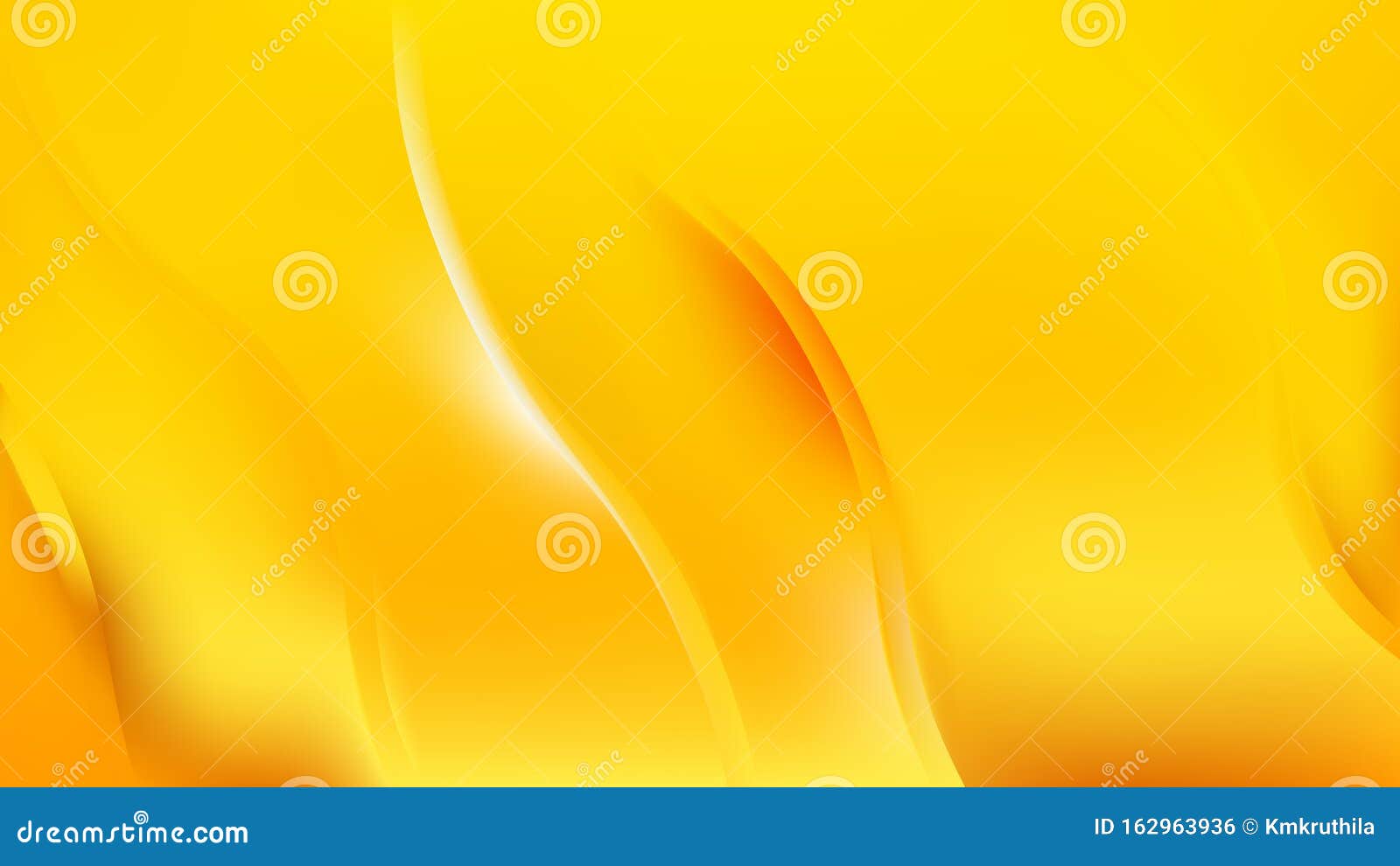 Orange and Yellow Curve Background Design Stock Vector - Illustration ...