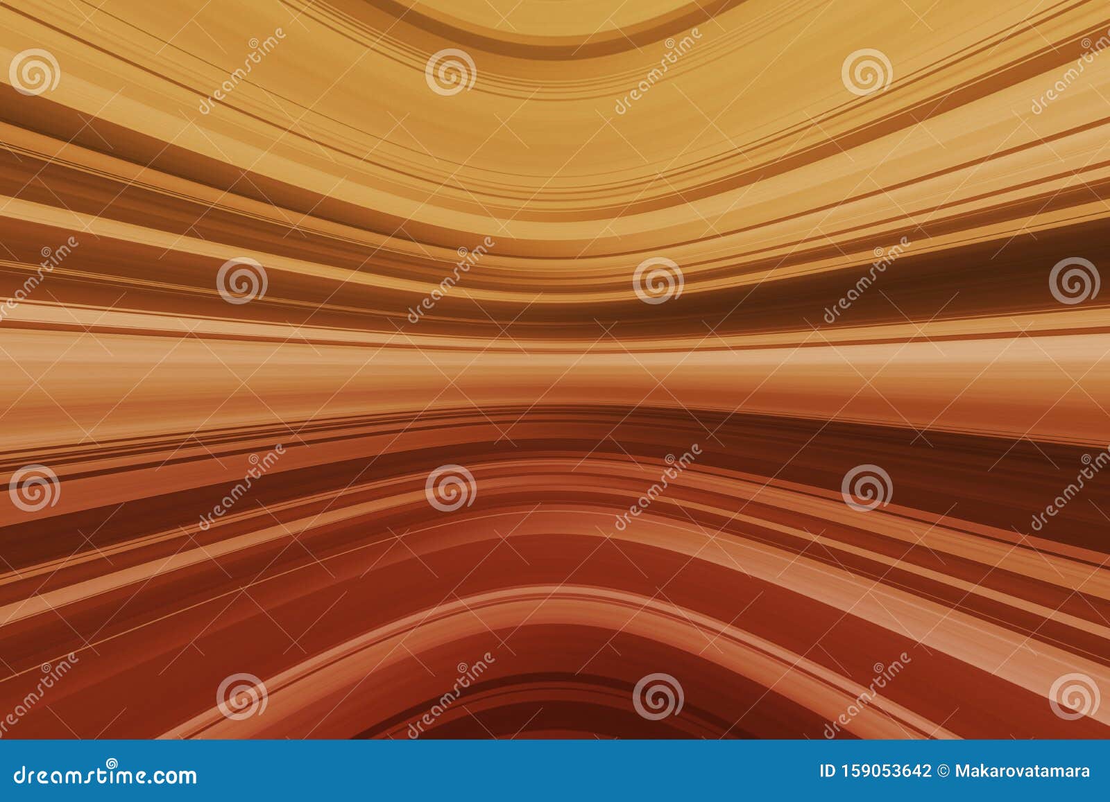 Variegated Curved Horizontal Lines with Visual Effect, Abcstract ...