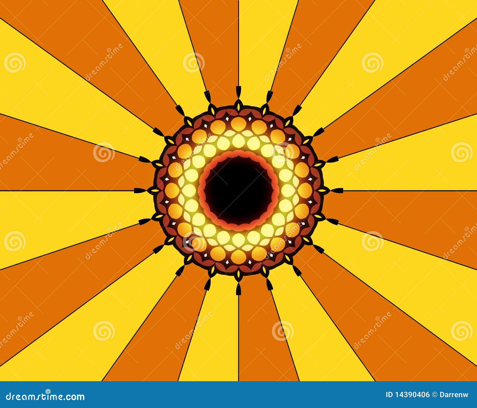 Orange yellow design stock illustration. Illustration of graphics ...