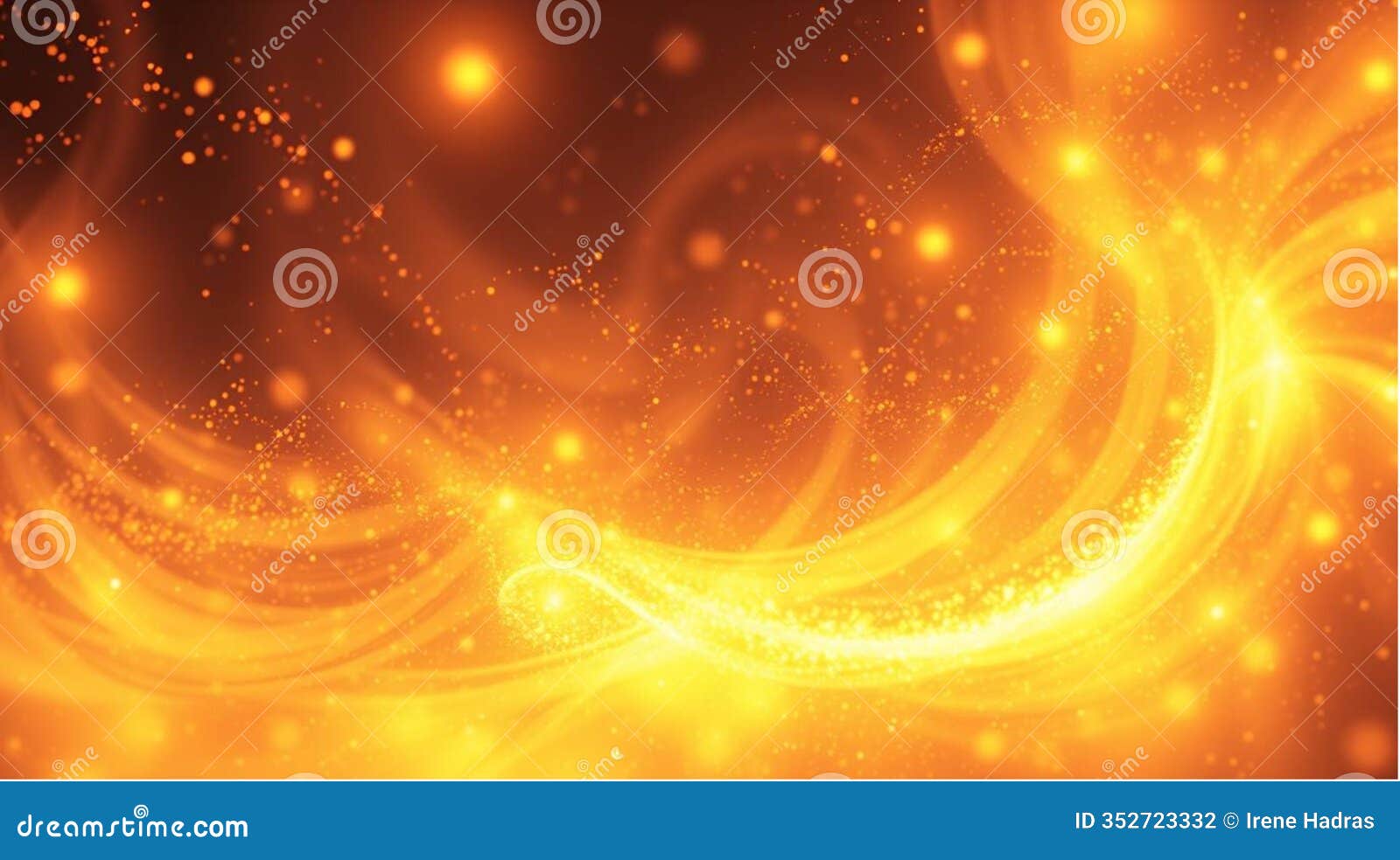 An Orange and Yellow Fire Background Generated Stock Illustration ...