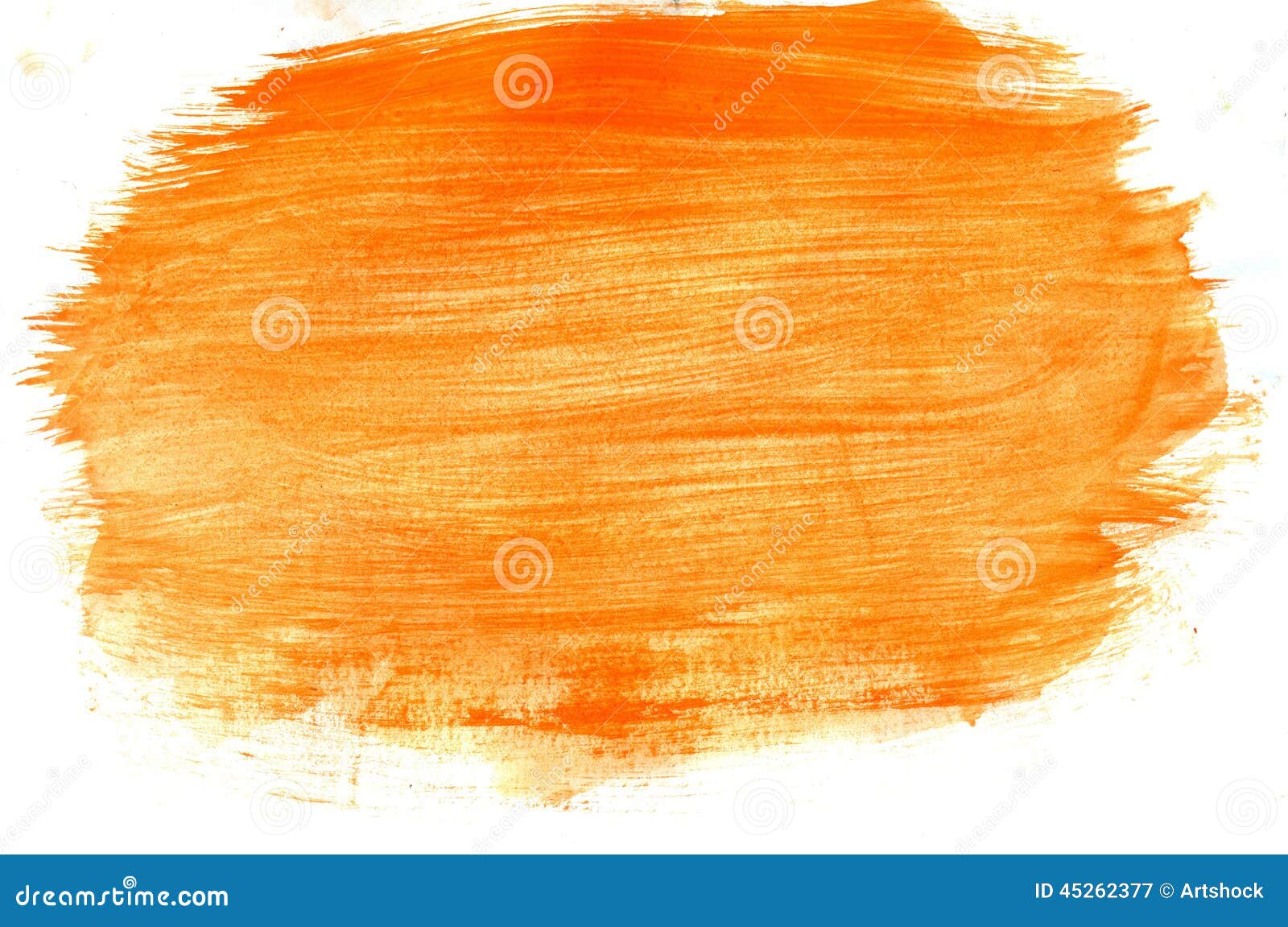 Orange Yellow Gouache stock illustration. Illustration of colorful ...