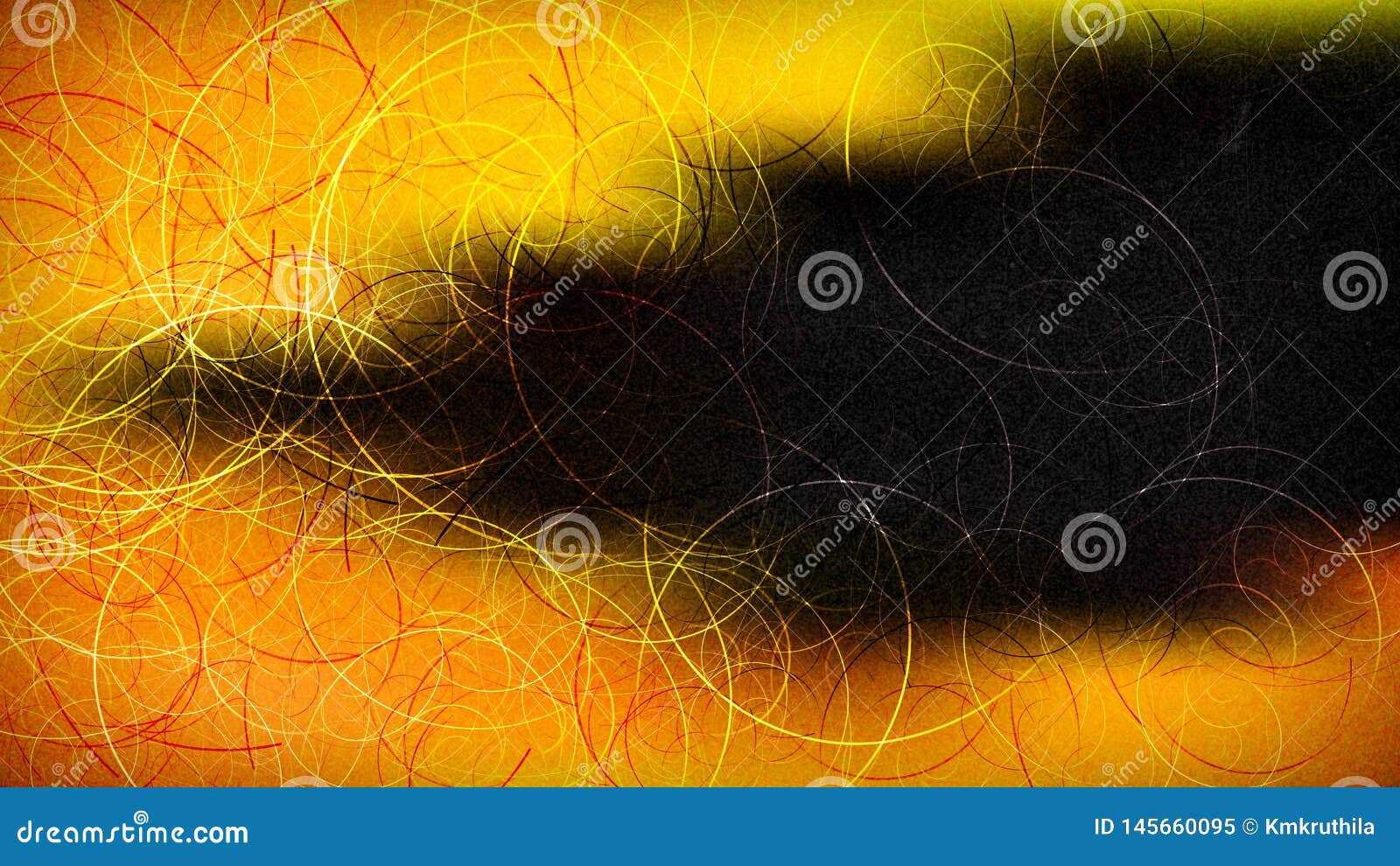Orange Yellow Heat Beautiful Elegant Illustration Graphic Art Design ...