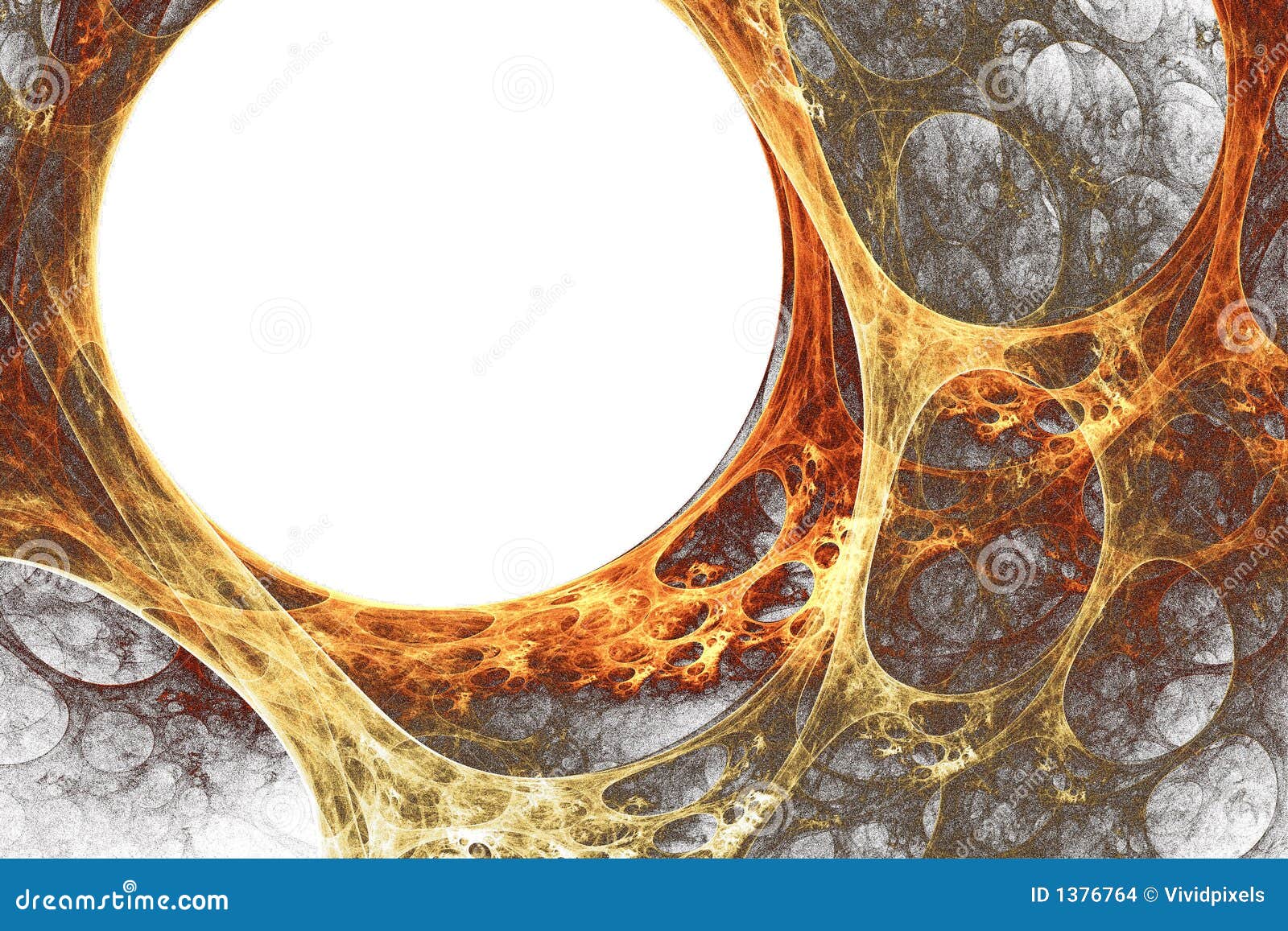 Orange-yellow plasma stock illustration. Illustration of artistic - 1376764