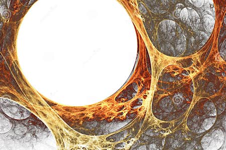 Orange-yellow plasma stock illustration. Illustration of artistic - 1376764