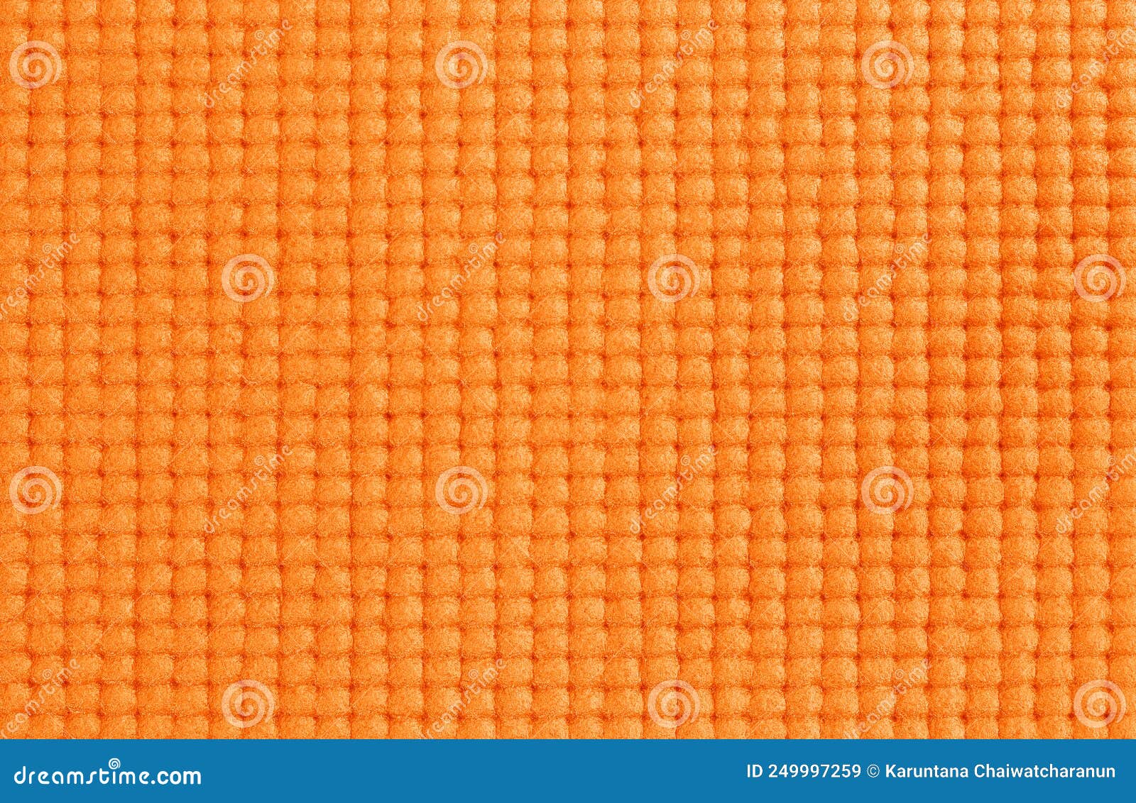 Orange Yoga Mat Texture, Pattern of Rubber for Background Stock Image ...