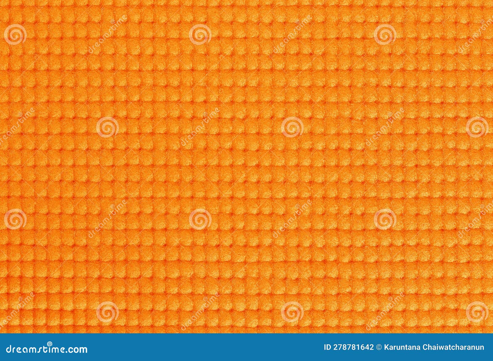 Orange Yoga Mat Texture, Pattern of Rubber for Background Stock Photo ...