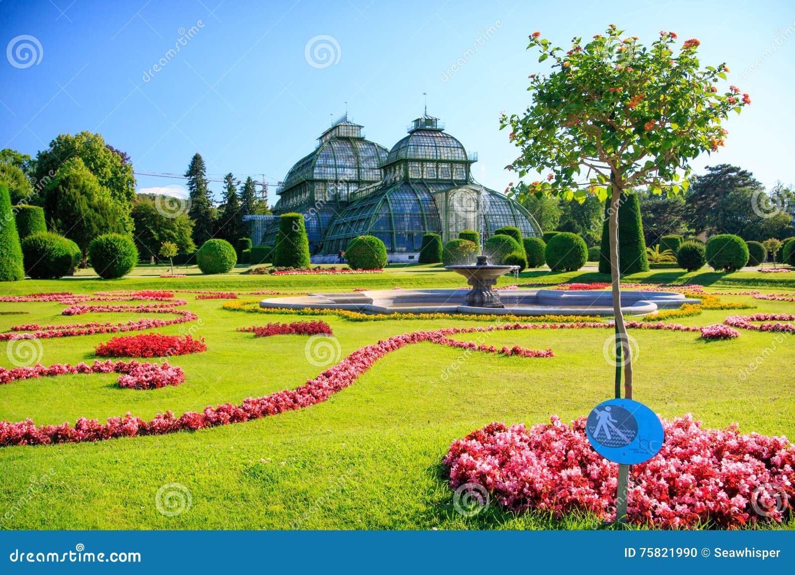 Orangery in the Park in Vienna Stock Photo - Image of metal, europe ...